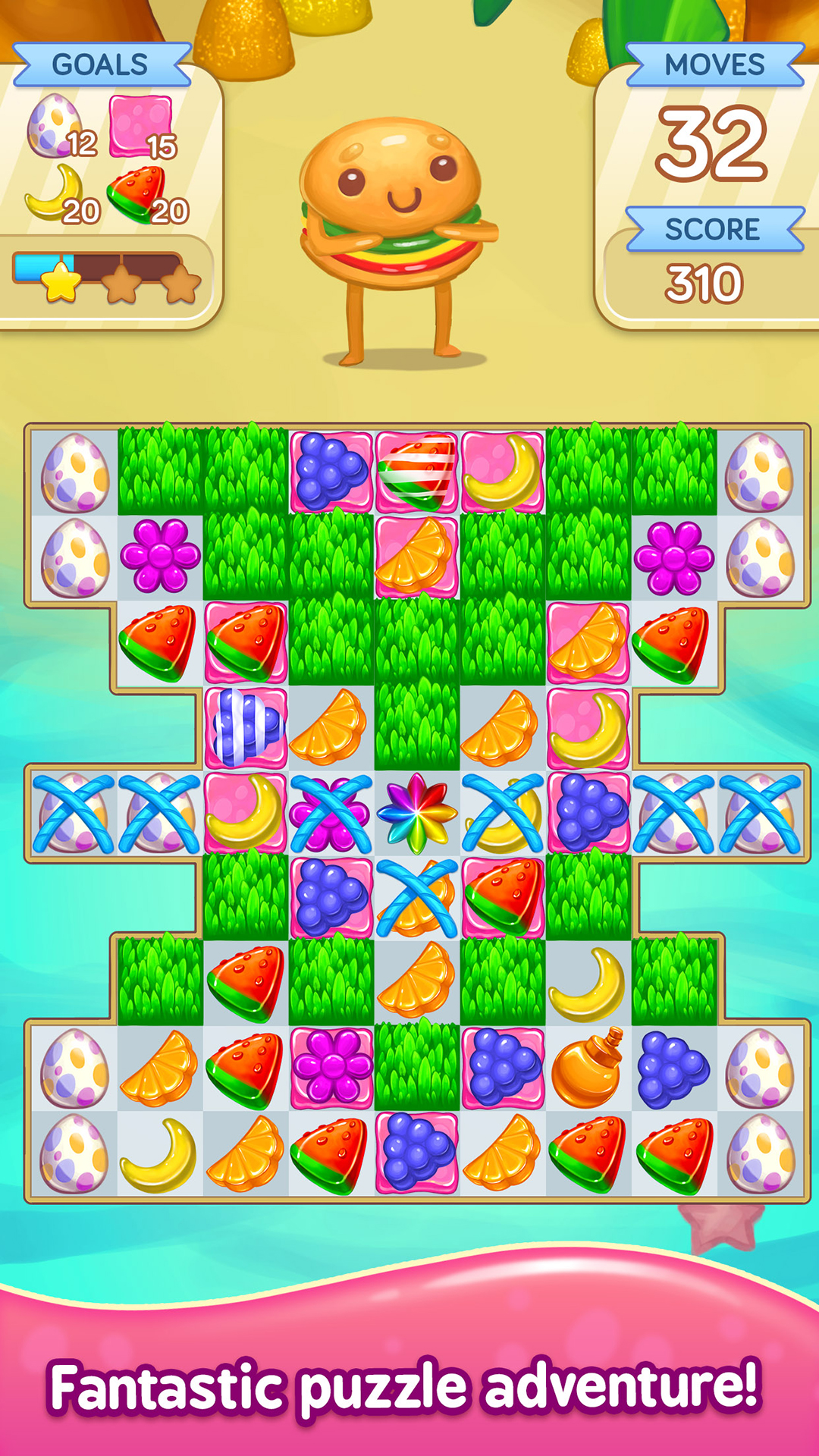 Gummy Gush 3 Gewinnt Puzzle Spiel:www.amazon.com:Appstore for Android