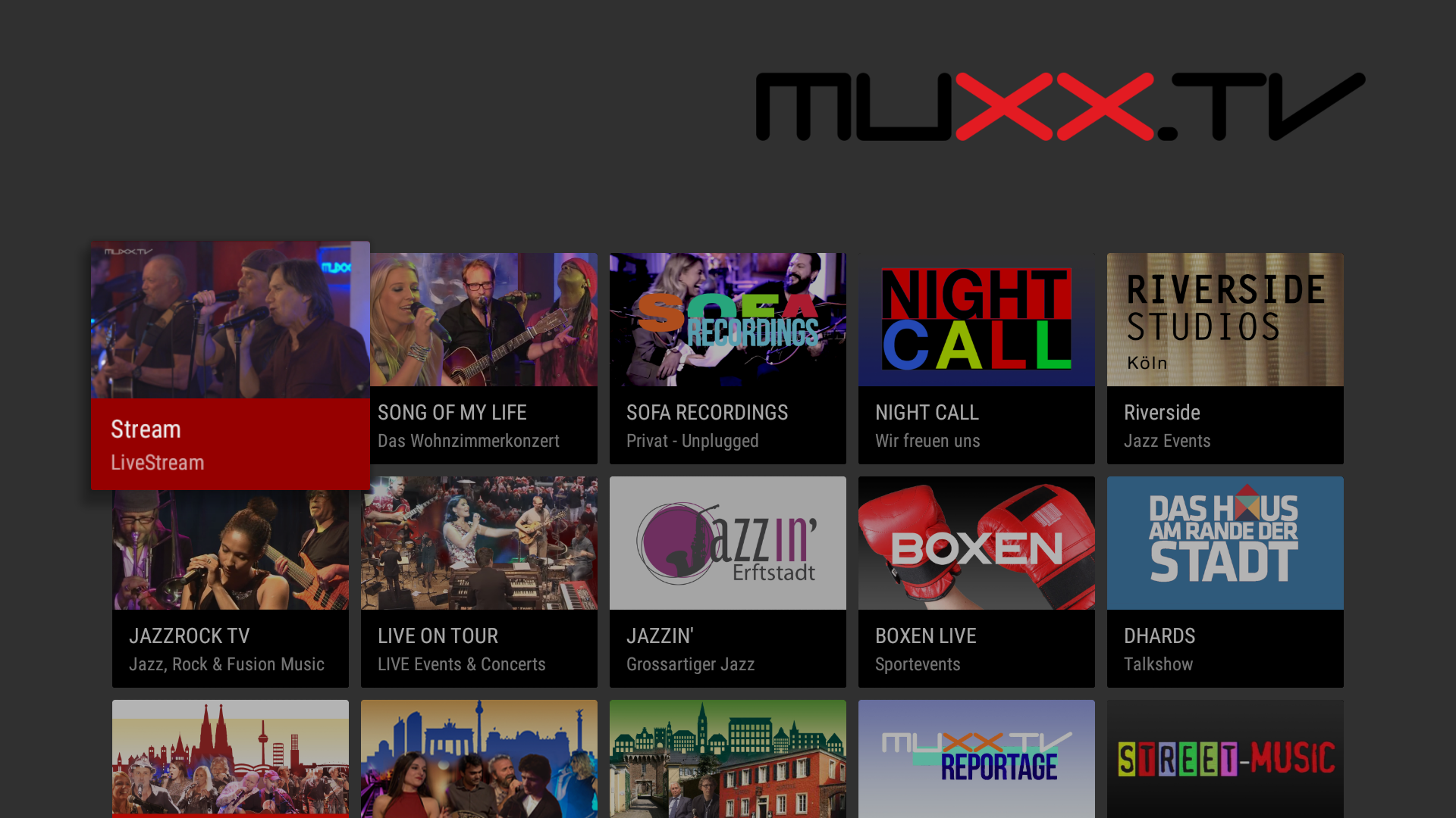 MUXX.tv - App on Amazon Appstore