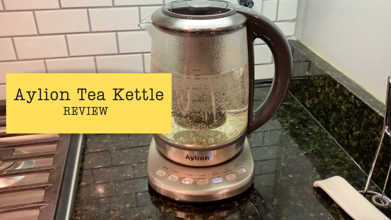 Watch Aylion Smart Electric Tea Kettle Review on Amazon Live