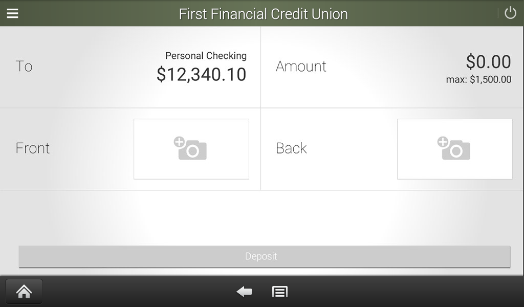 First Financial Credit Union - App on Amazon Appstore