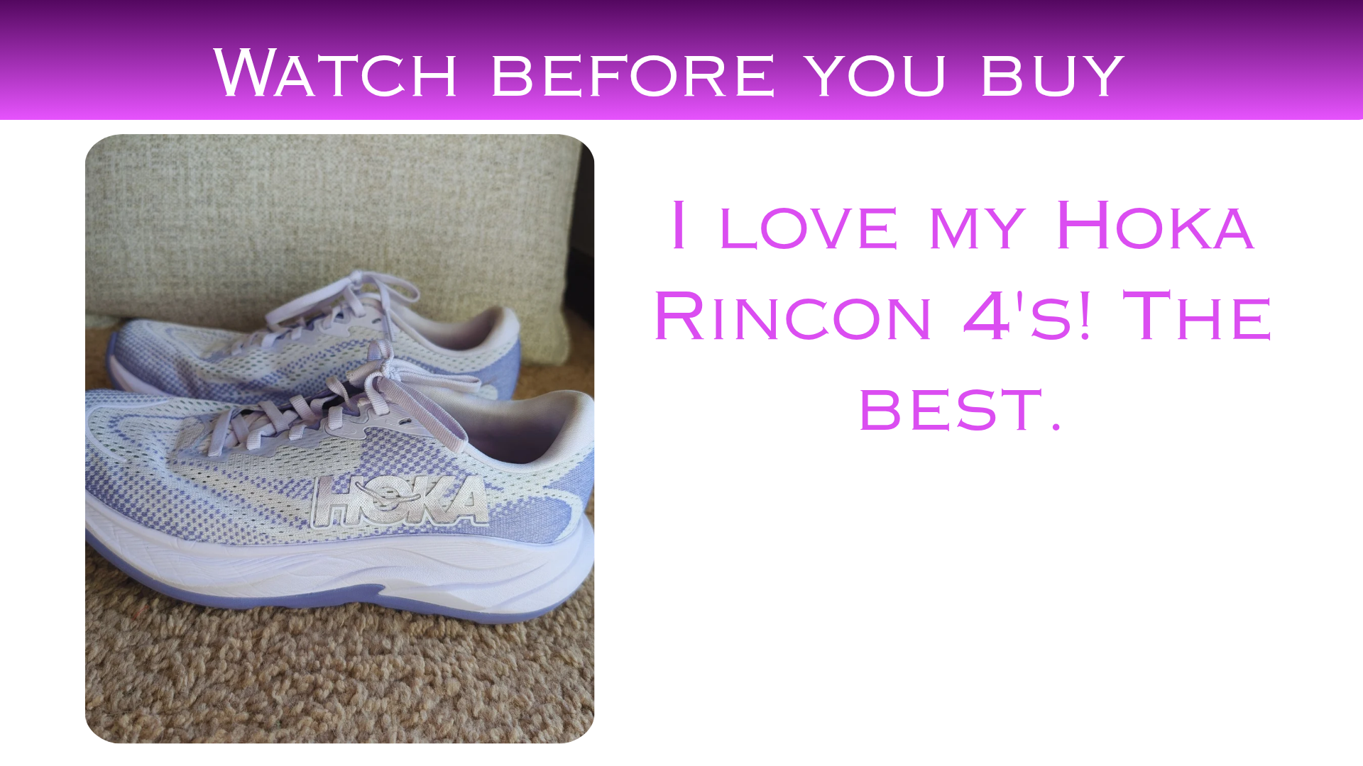Watch Great gym / running shoes on Amazon Live