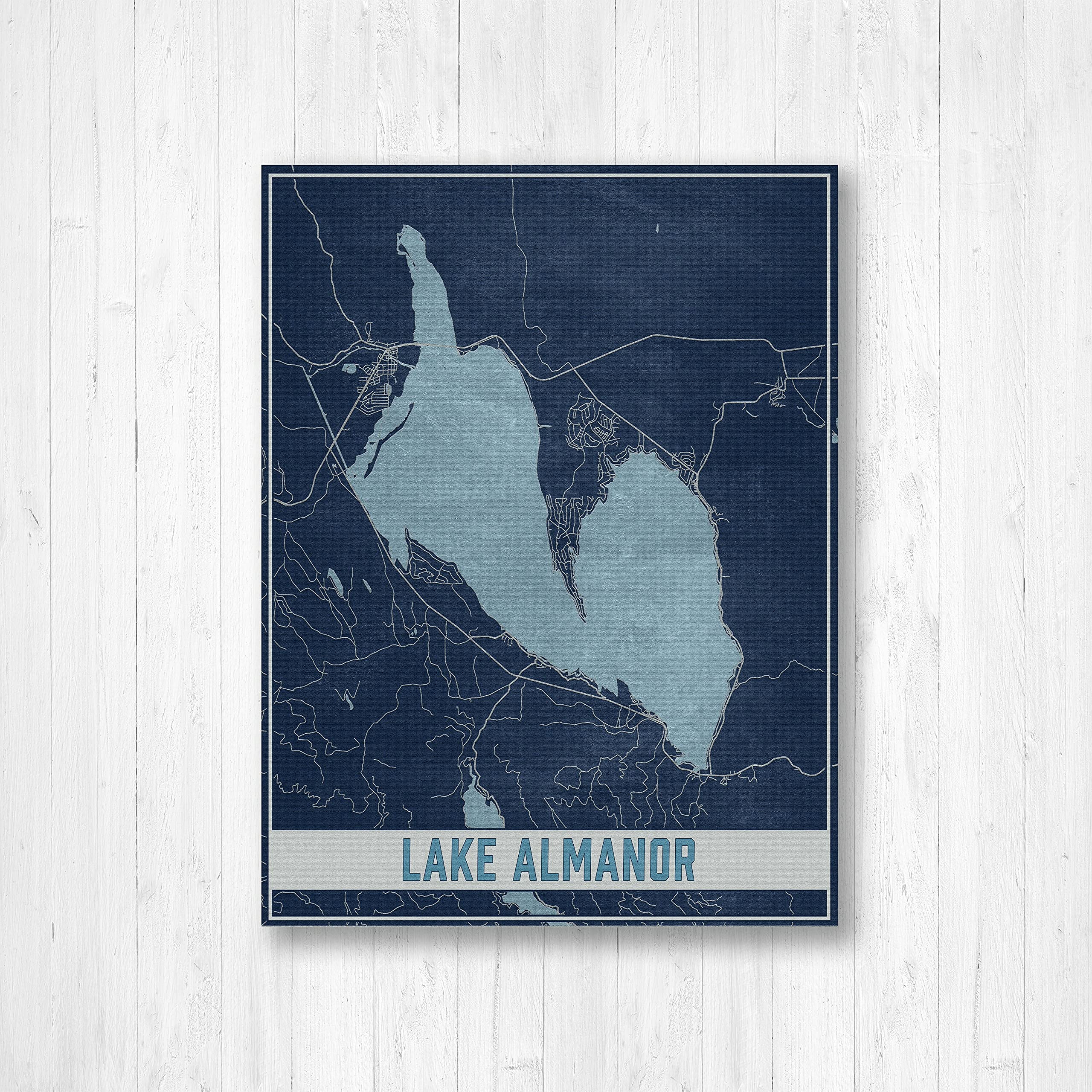 Lake Almanor Map