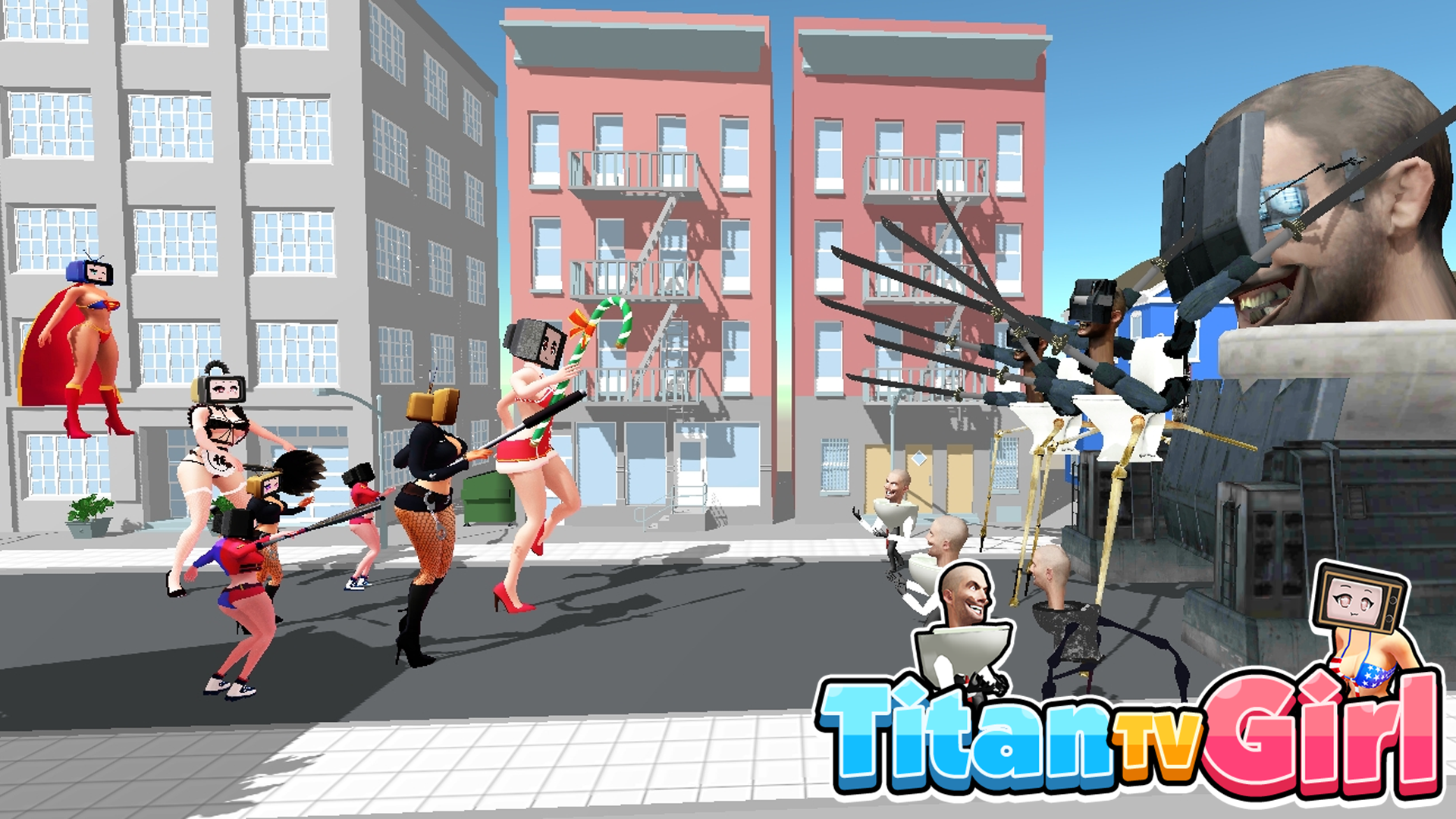 Titan TV Girl: Toilet Tvman Monster Battle - App on Amazon Appstore