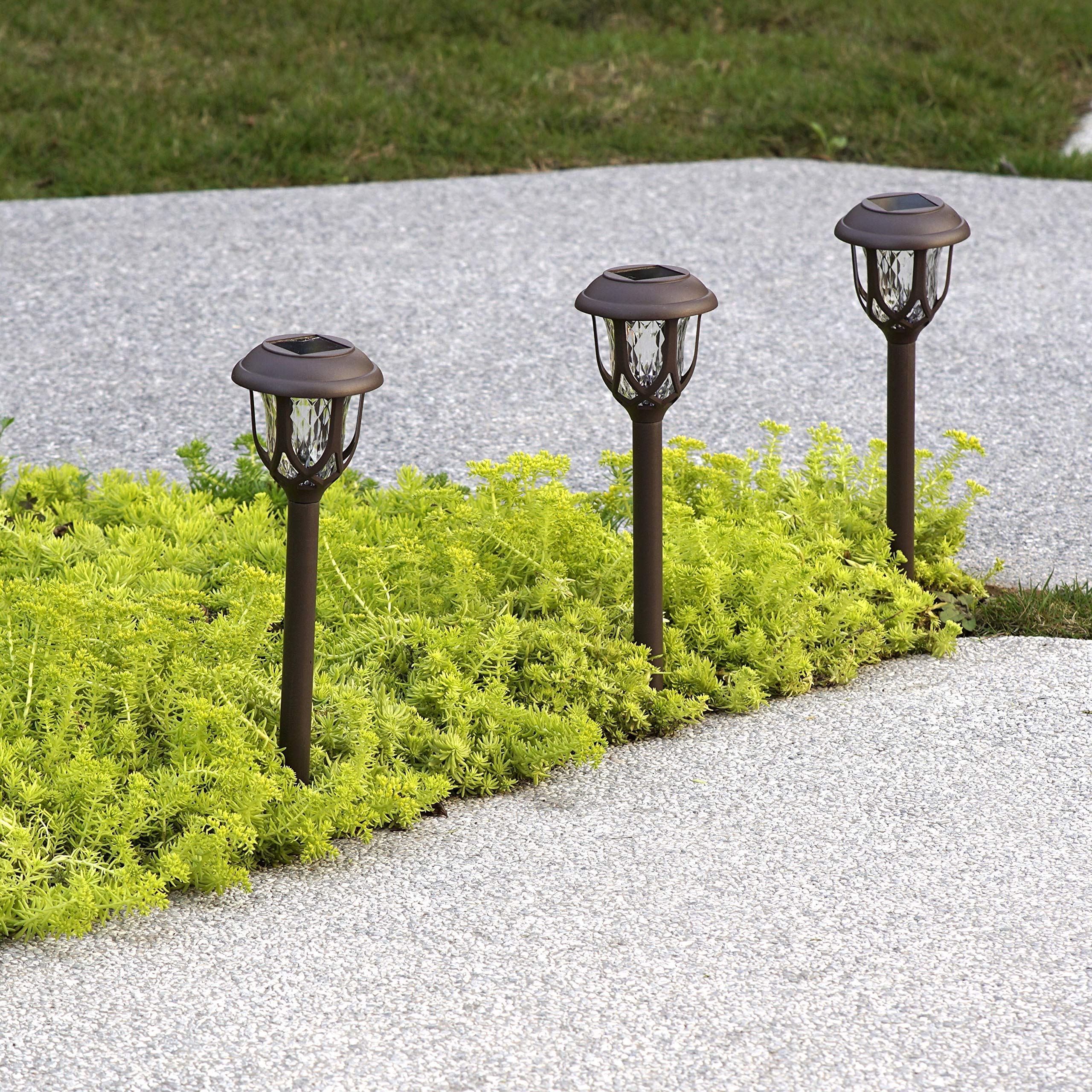 EXCMARK 10 Pack Color Changing Solar Lights Outdoor Decorative, Solar ...