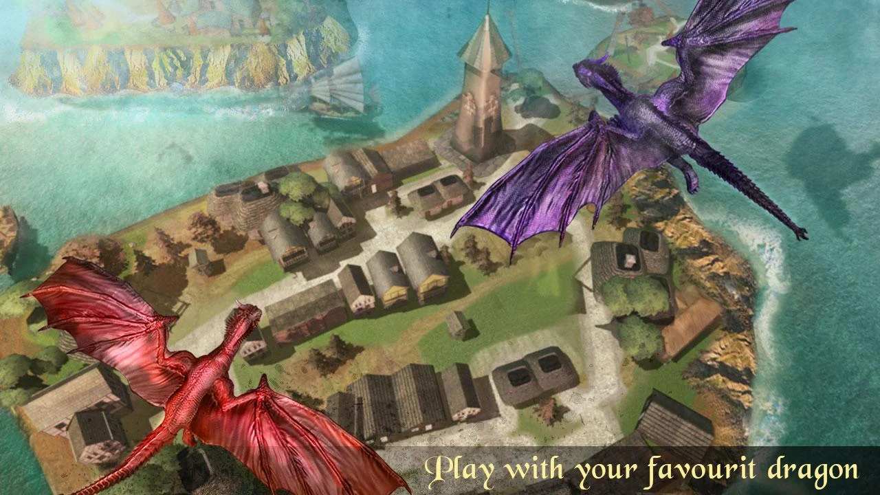 Dragon Attack Dragon Shooting Game City Attack Dragon Battle Game - App ...