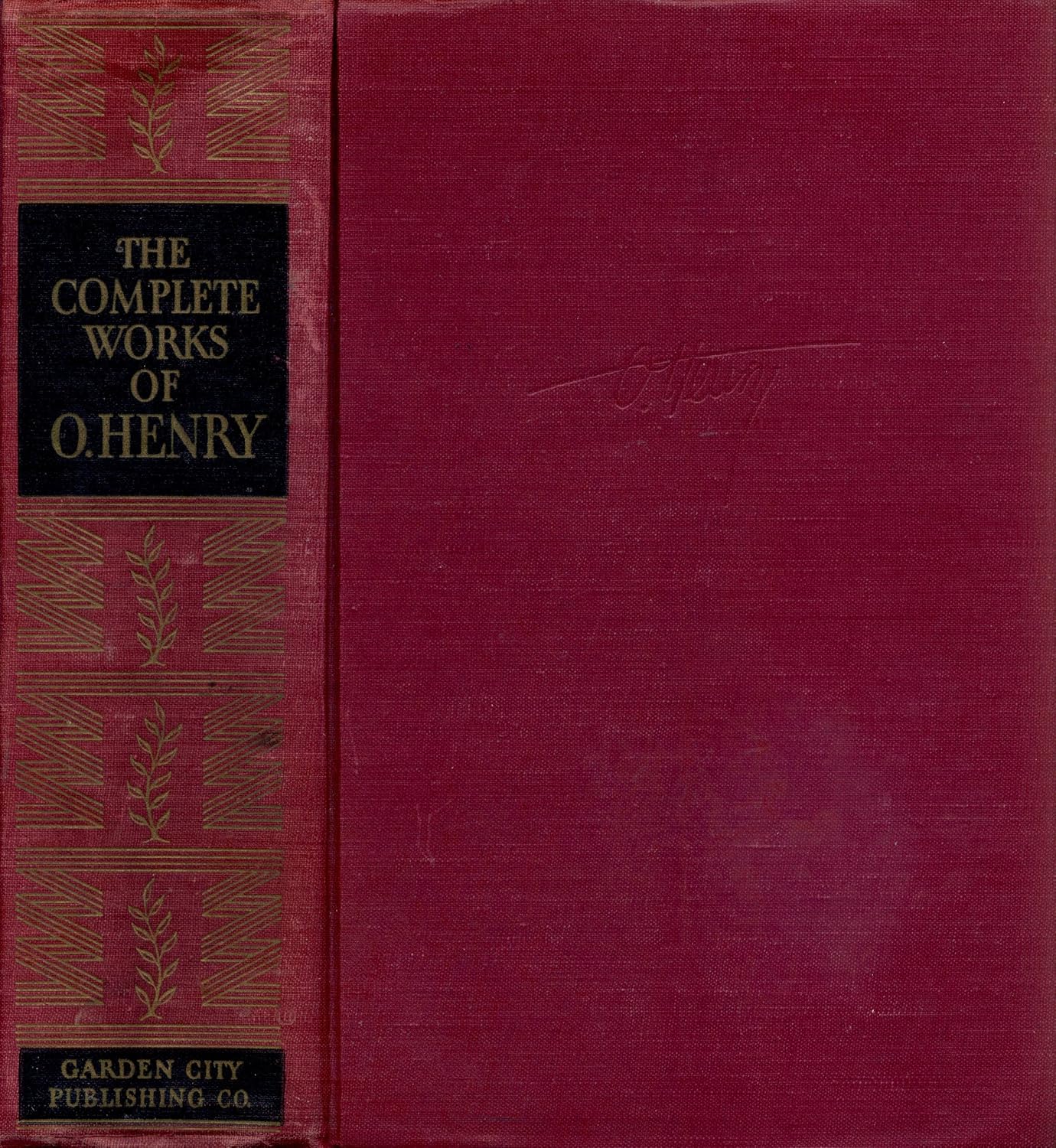 Complete Works of O Henry Authentic Edition De Luxe Edition: O. Henry ...