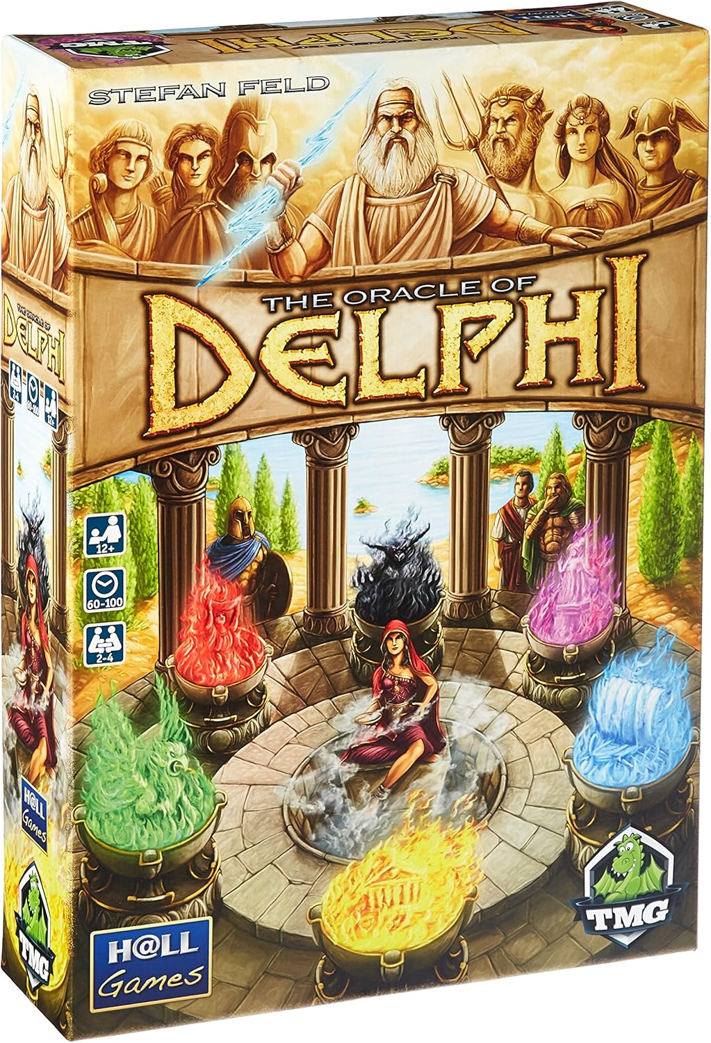 Amazon.com: The Oracle at Delphi Board Game : Toys & Games