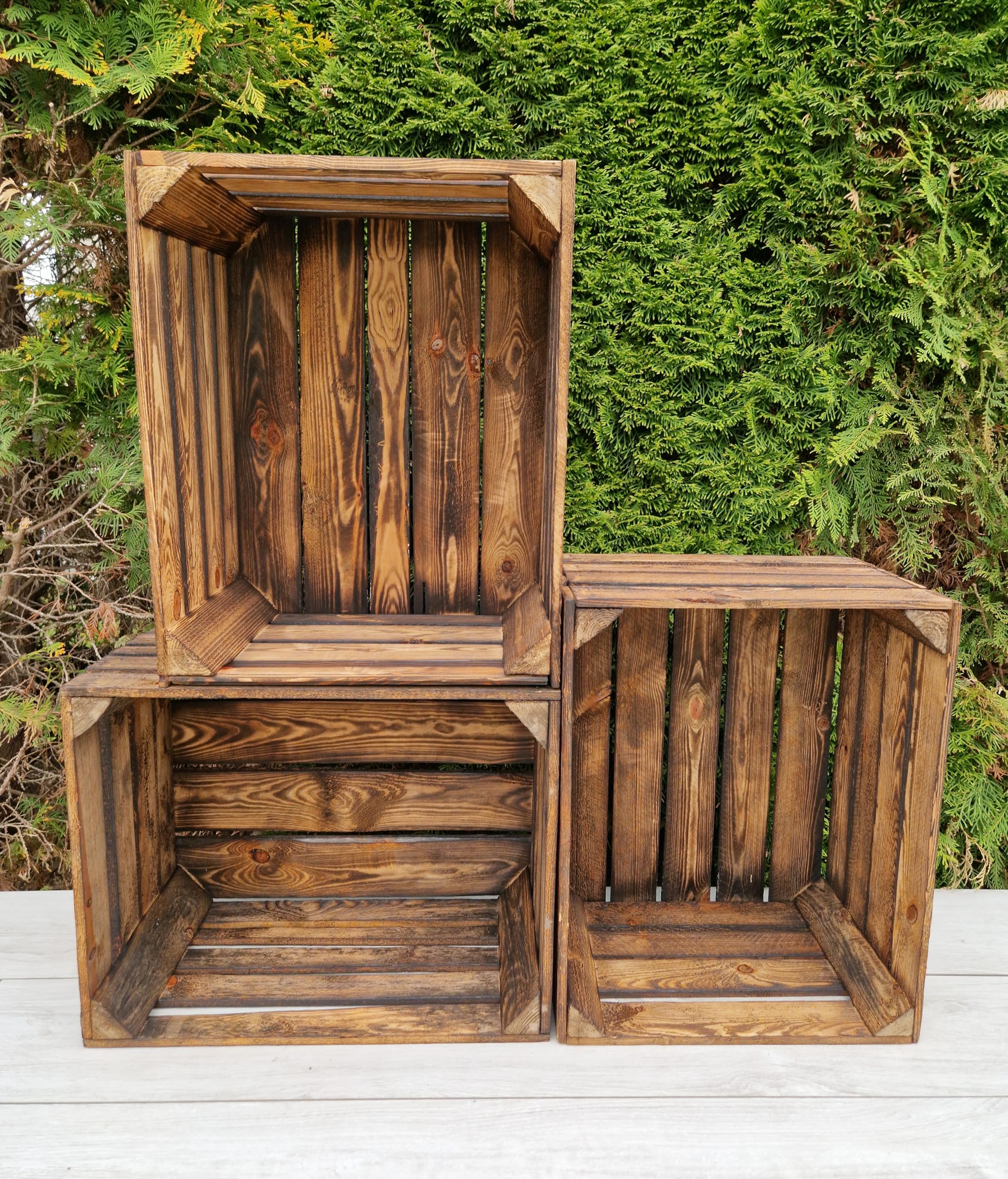 Antique Wooden Crates And Boxes Old Wooden Box With Handle | Selency