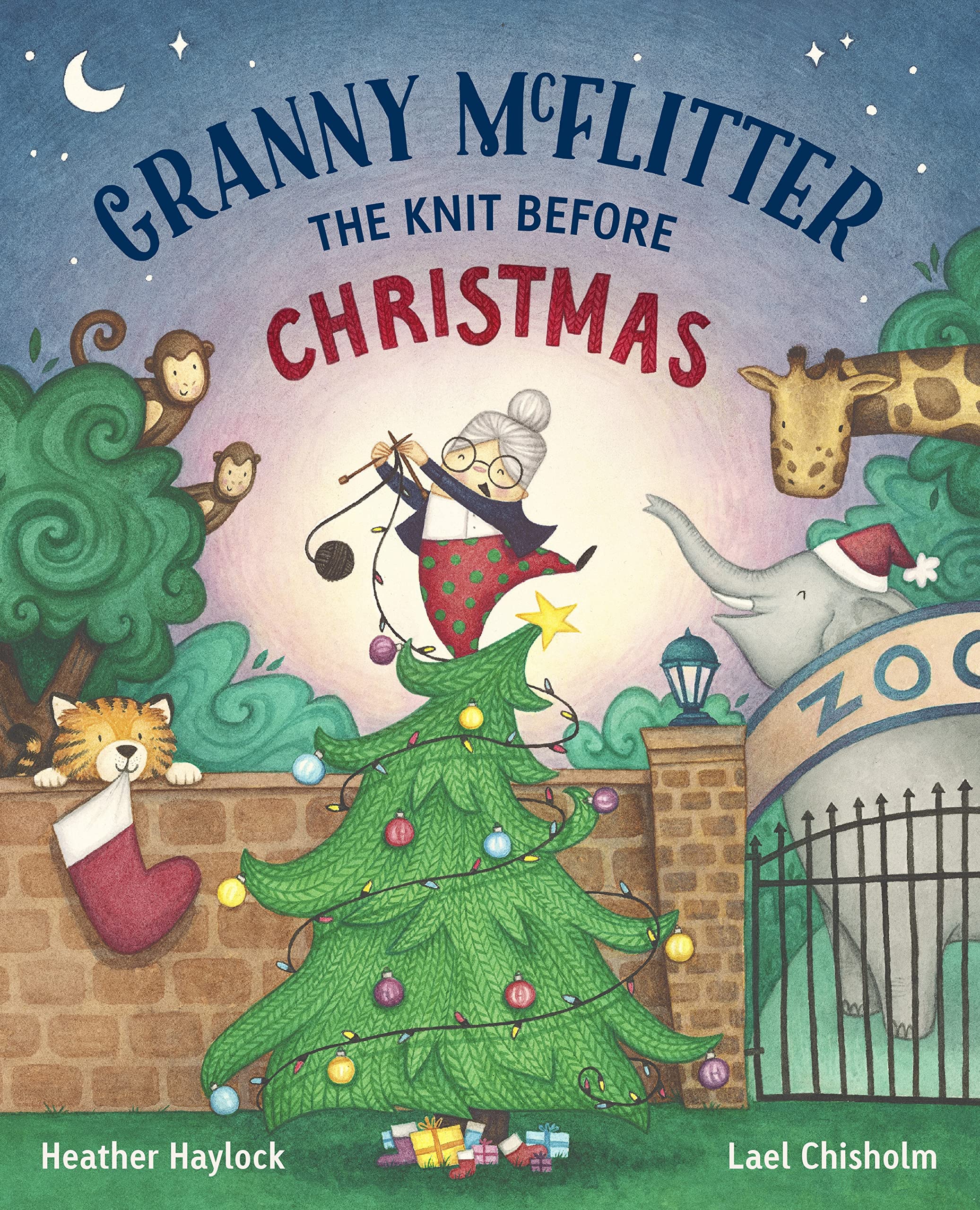 Granny McFlitter: The Knit Before Christmas: Heather Haylock ...