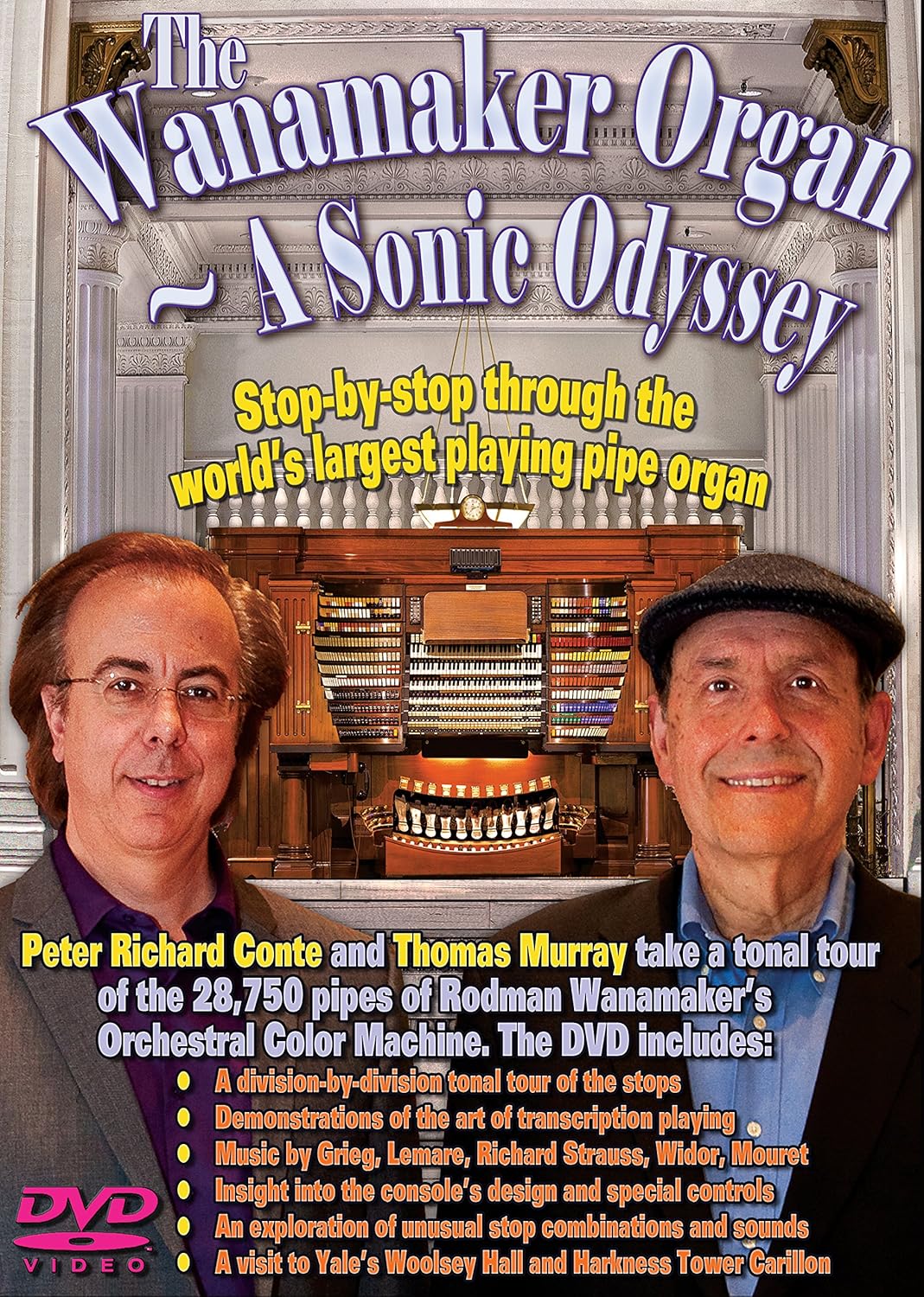 Amazon.com: The Wanamaker Organ - A Sonic Odyssey : Peter Richard Conte ...