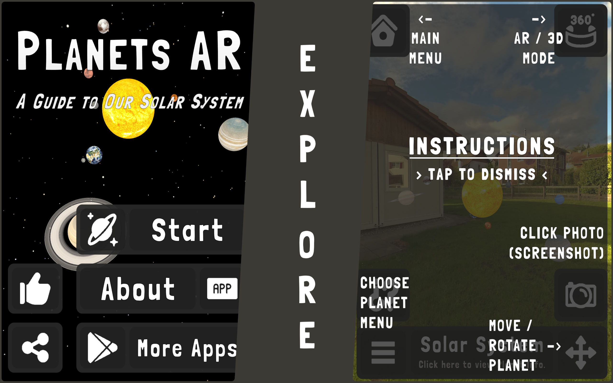 Planets AR - A Guide to our Solar System 🚀 - App on Amazon Appstore