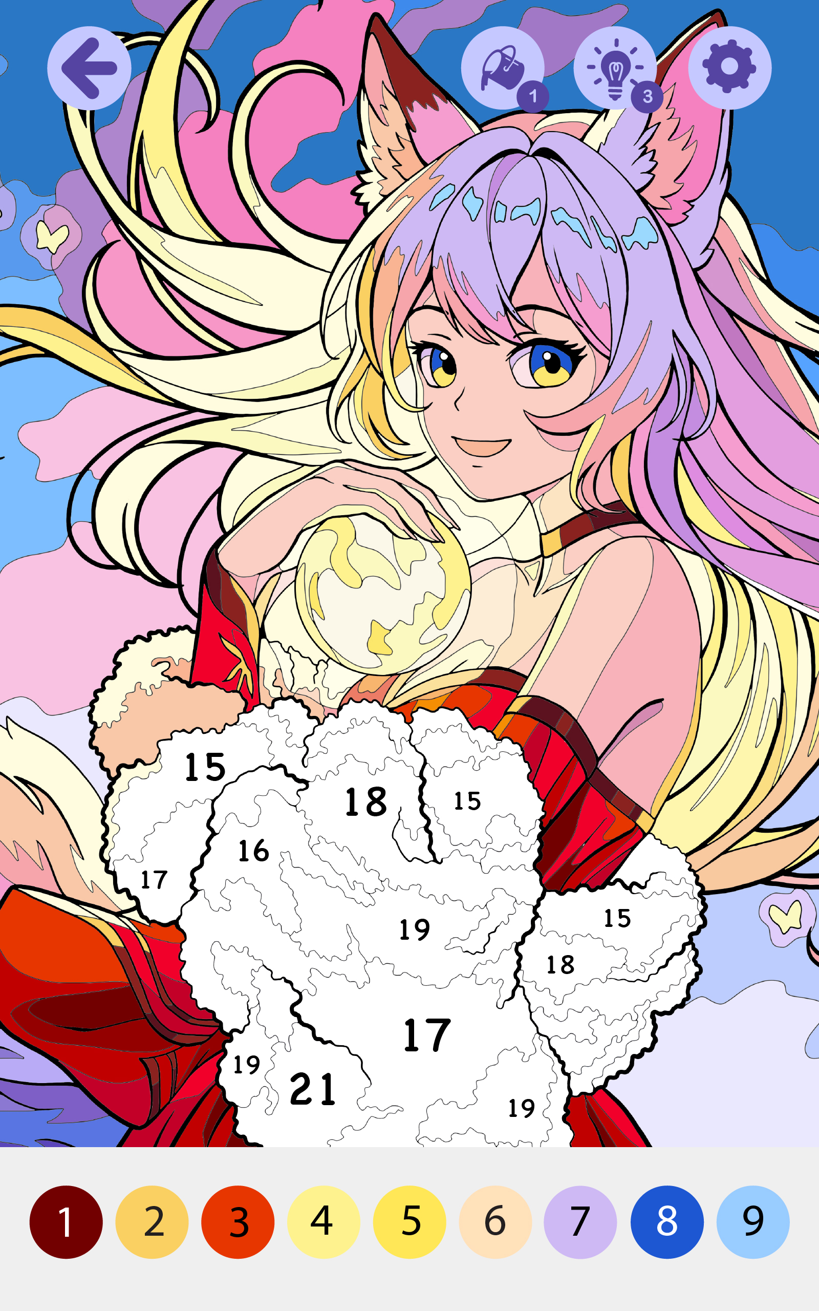 Anime Kawaii Coloring Book - App on Amazon Appstore