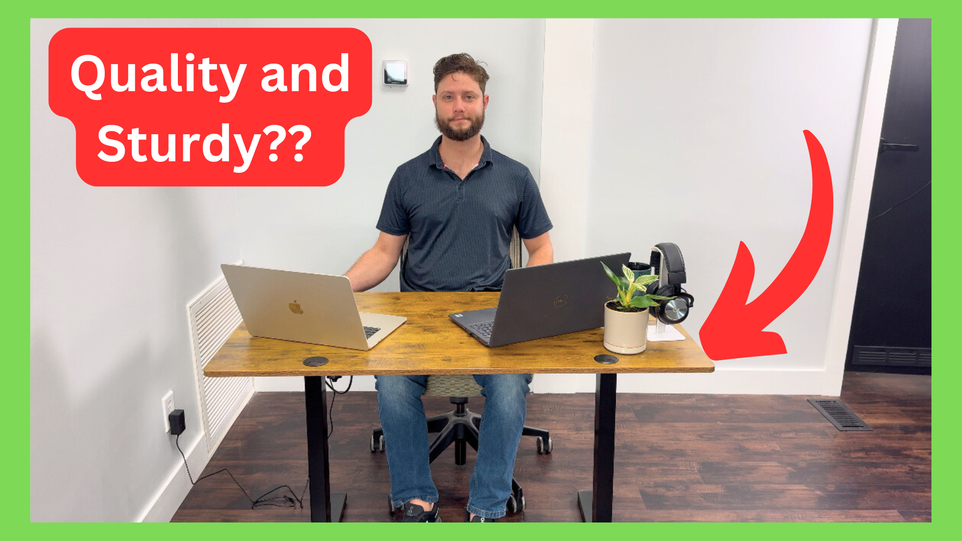 Watch Quality Sturdy Desk?? - Standing Desk on Amazon Live
