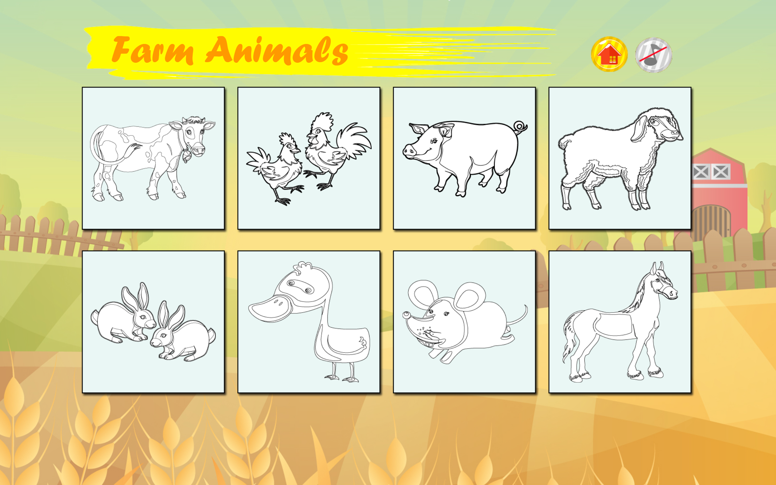 Kids coloring pages book - painting and drawing app for free kid ...