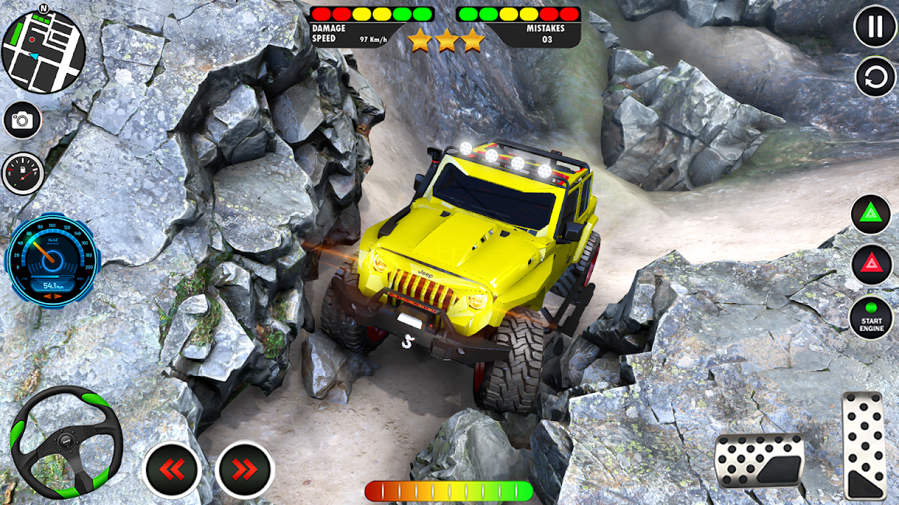 Offroad 4x4 SUV Jeep Driving Simulator Game: Open World Truck Driving ...