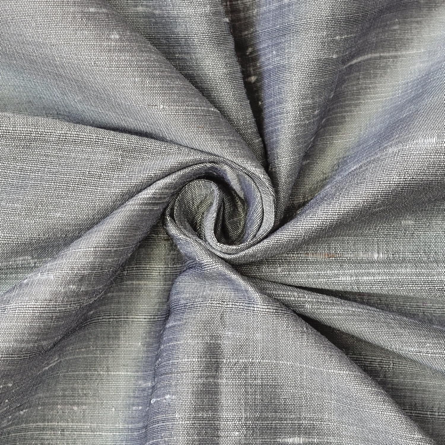 Amazon.com: Fabric Mart Direct Upholstery Fabric Silk, Grey Silk ...