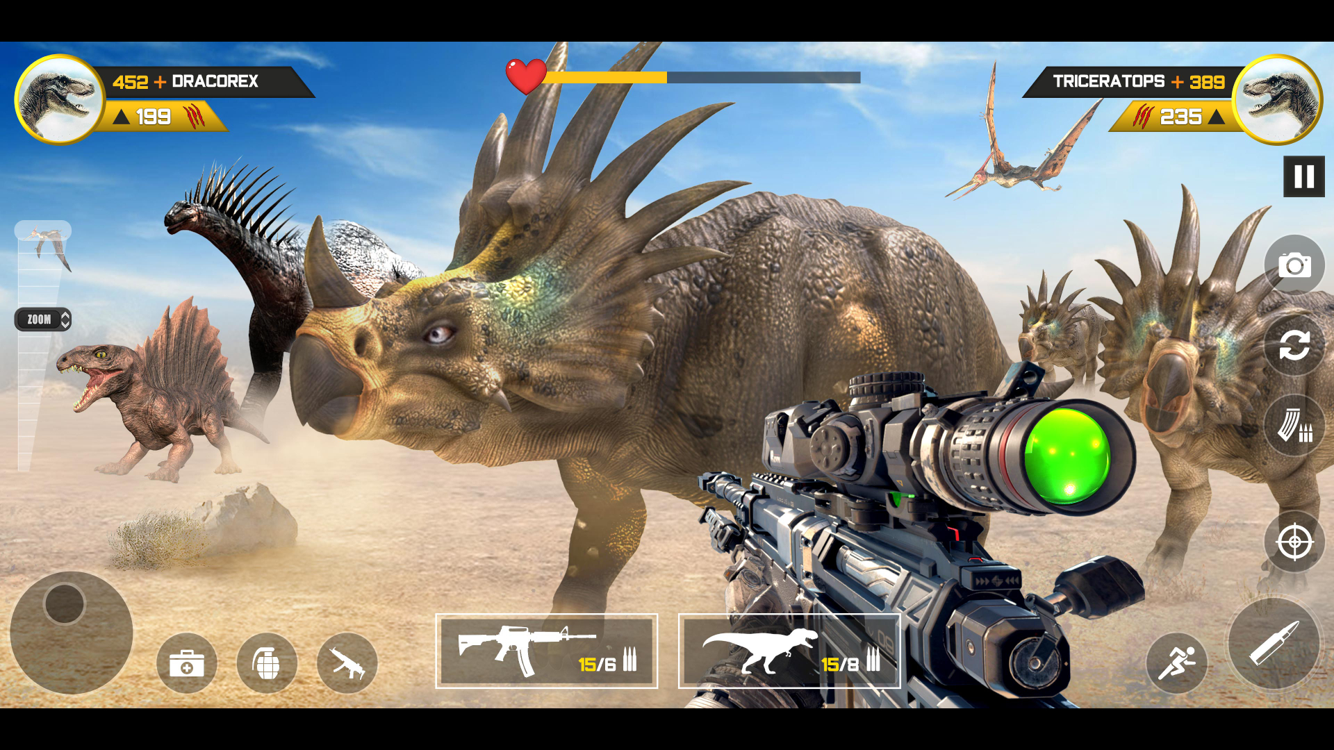 Dino 3D Shooting Offline Games - App on Amazon Appstore
