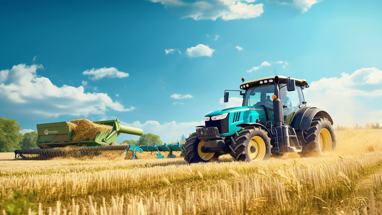 Real Tractor Farimg Simulator: Harvesting Game Best US Farm Sim Games ...