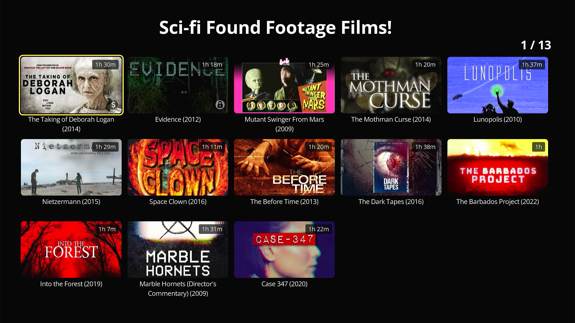 Scifi Movie Channel - App on Amazon Appstore