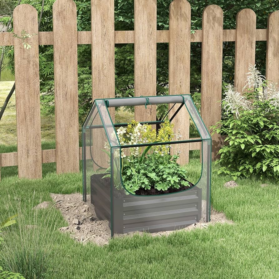 Mini Greenhouse Raised Garden Mini Portable Greenhouse For Raised