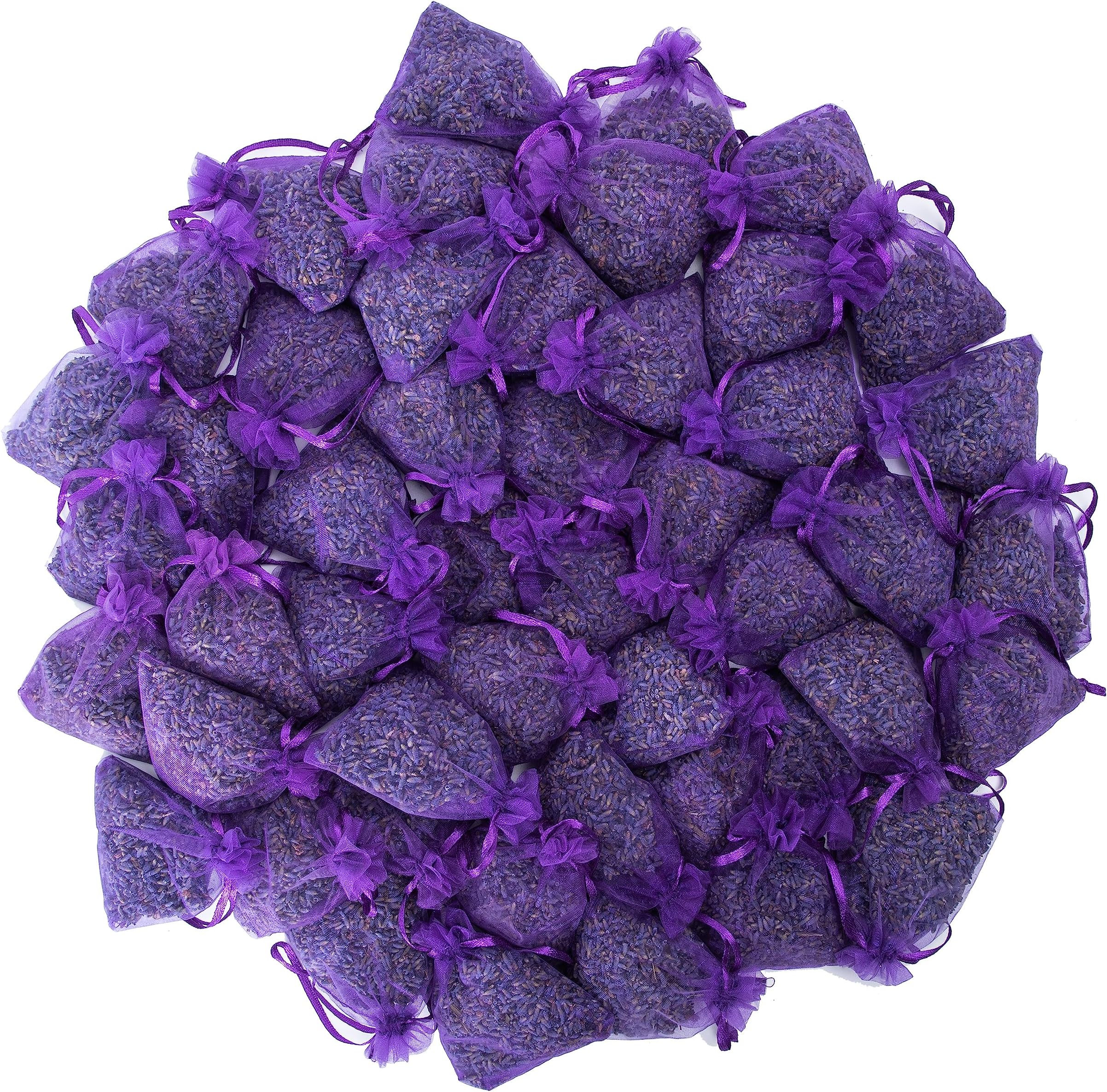 Amazon.com: Demissle 160 Pack Lavender Sachets Bags Bulk French ...