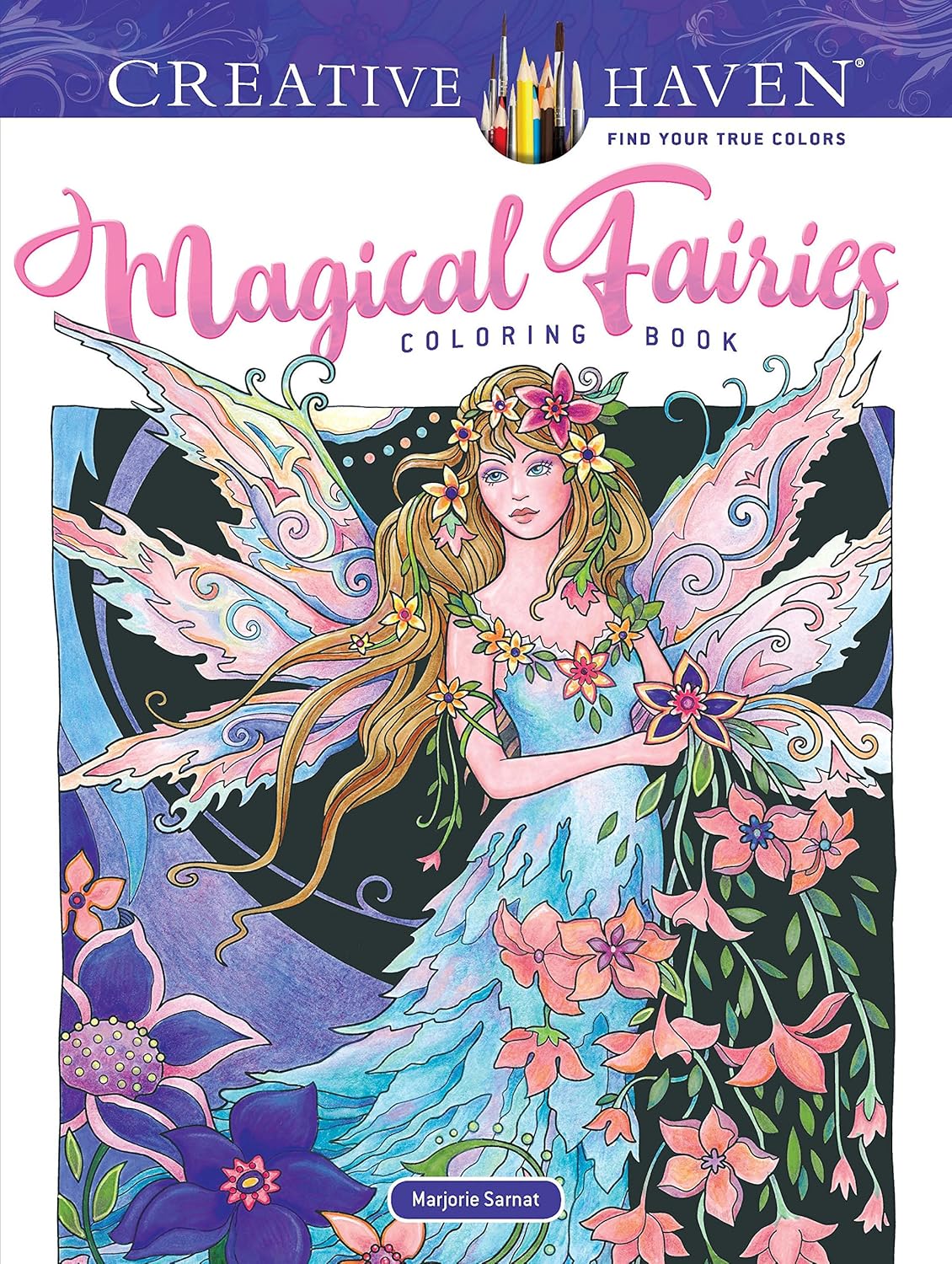 Amazon | Creative Haven Magical Fairies Coloring Book for Adults ...
