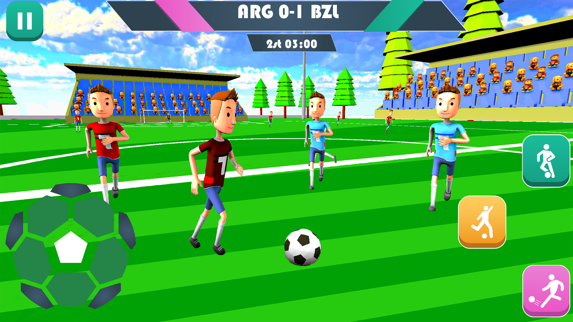 Football League Pro Soccer Sim-Incredible Football Sports Game; Real ...