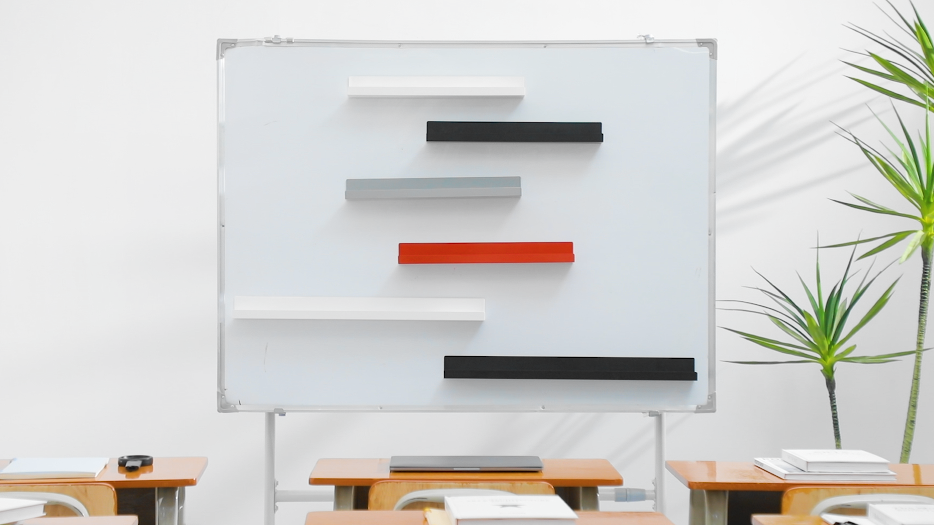 Watch Whiteboard Magnetic Shelf Metal Floating on Amazon Live
