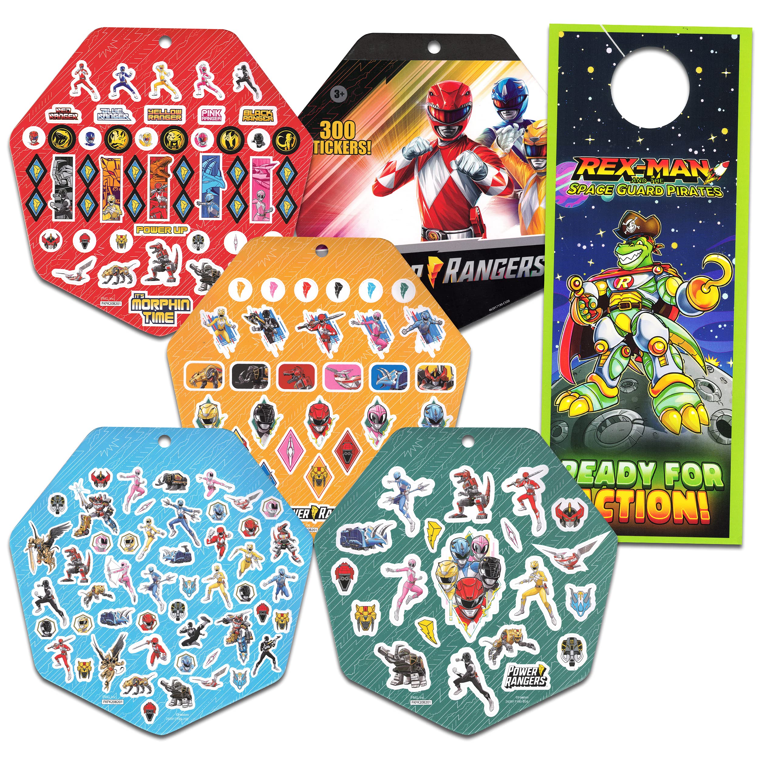 Power Rangers Ultimate Sticker Pack Set 600 Power Rangers Stickers ...