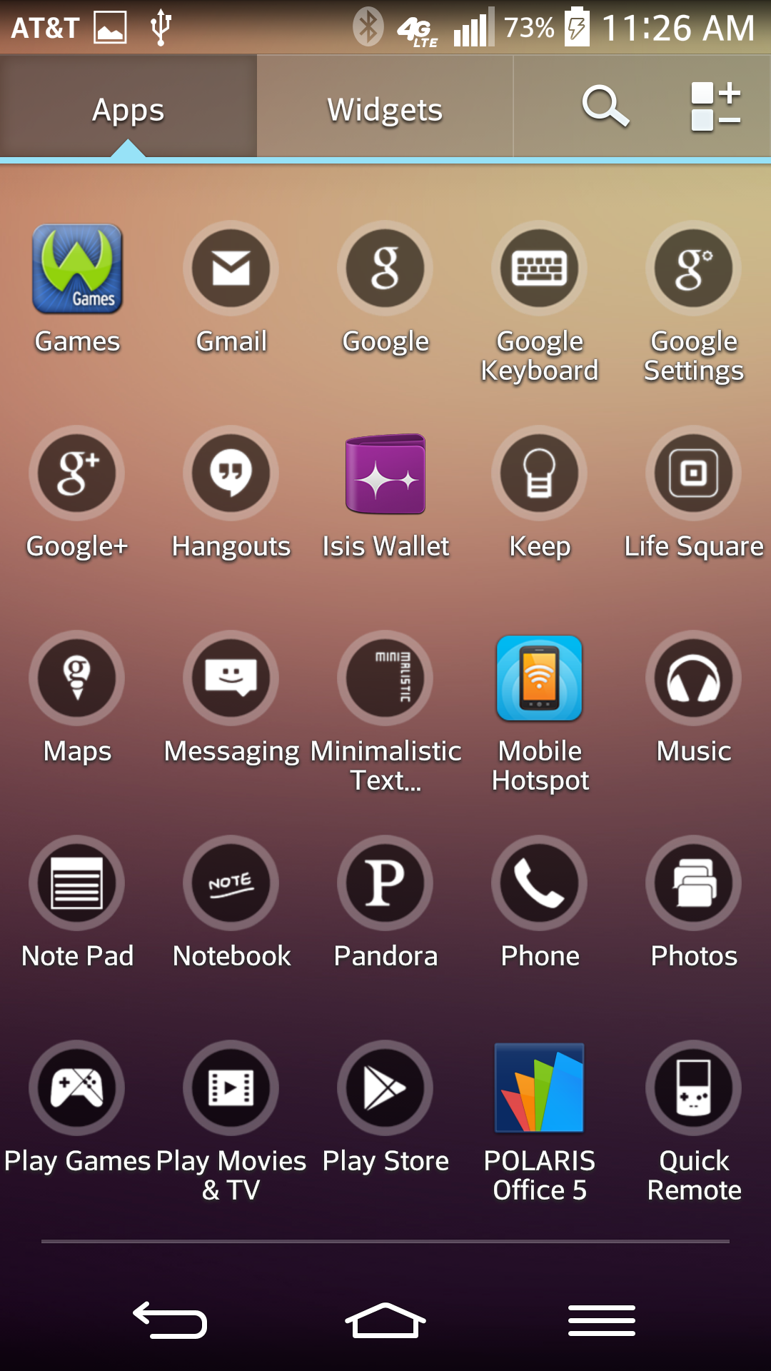 LGhome - Theme DarkFrost - App on Amazon Appstore