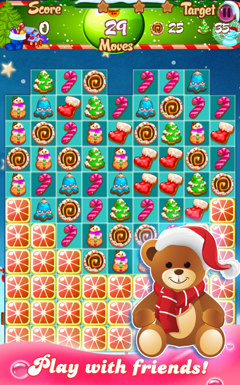Cookie Christmas - Match 3 Games FREE - App on Amazon Appstore