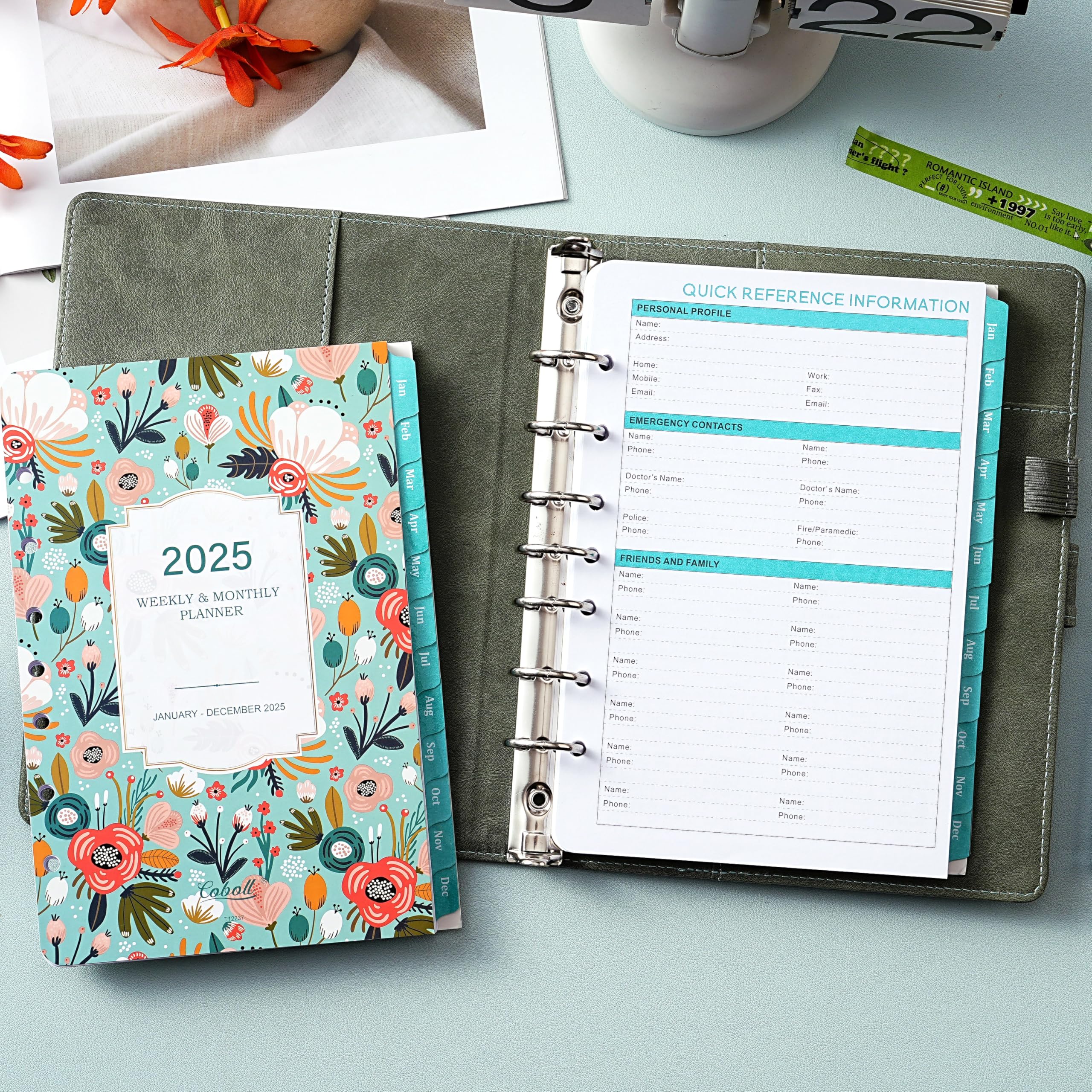 Snapklik.com : 2025 Planner Refills - 2025 Weekly Monthly Planner ...