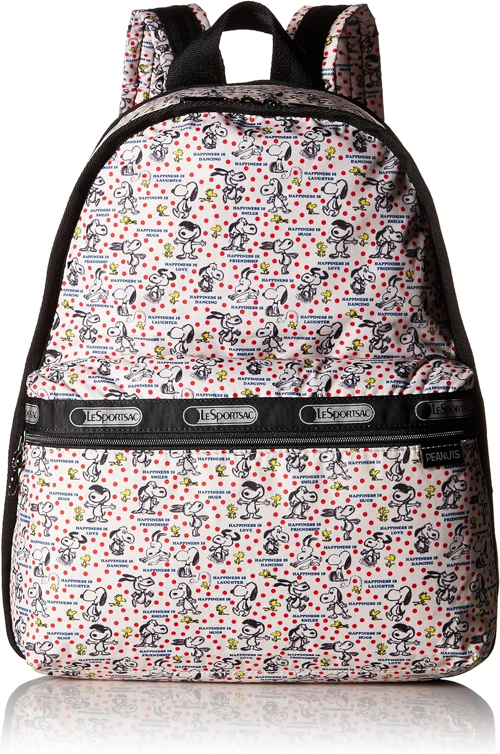 Amazon.com: LeSportsac Basic Backpack, Happiness Dots, One Size ...