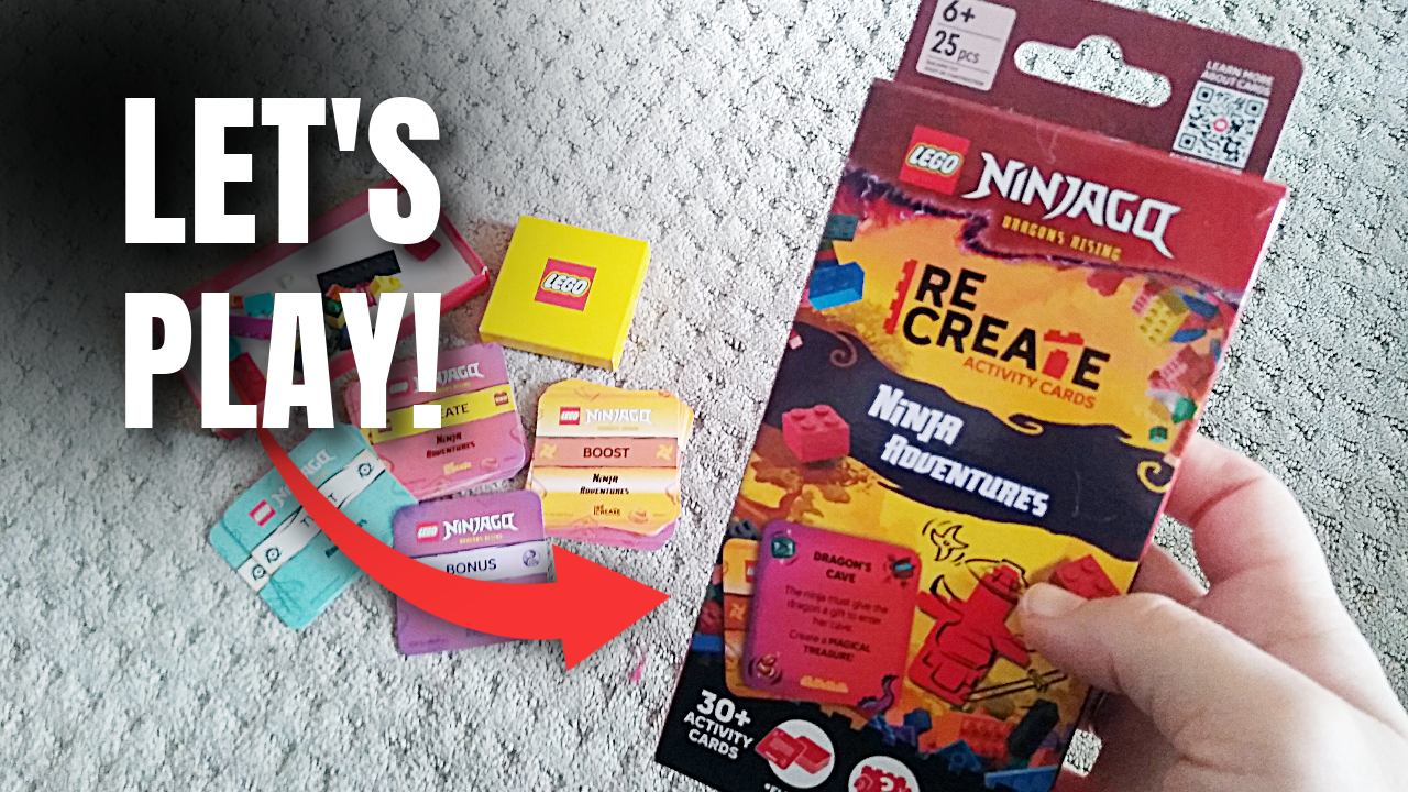Watch Look Inside the Lego NINJAGO Recreate Activity Cards on Amazon Live