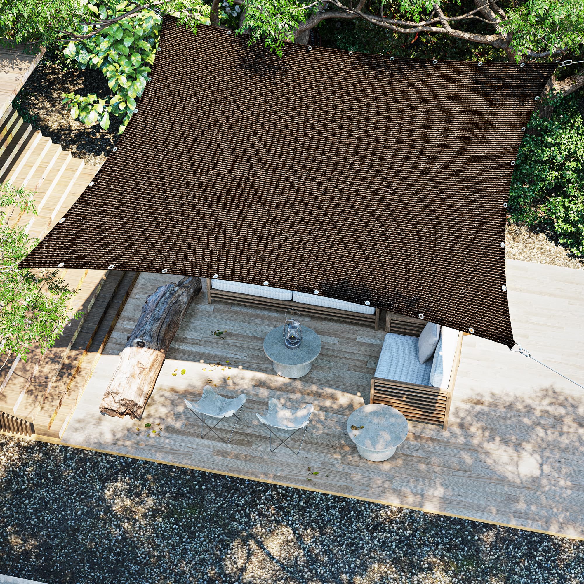 Snapklik.com : DIFY 24X24 FT Shade Fabric Sun Shade Cloth, Outdoor ...