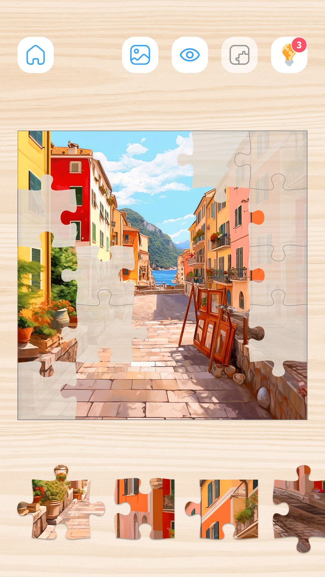 Jigsaw Puzzles games for adults. Classic puzzle game with charming ...