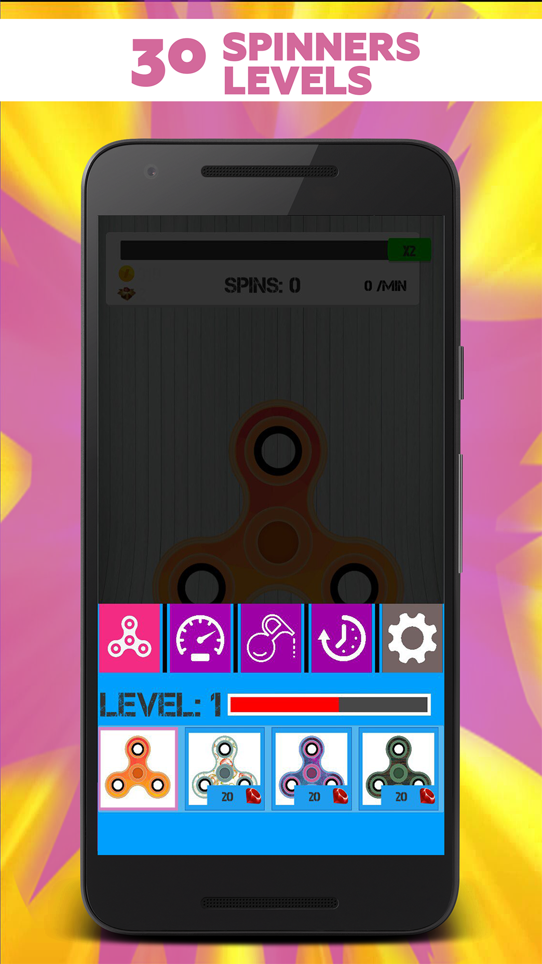 Pro Spin - Fidget Spinner - App on Amazon Appstore