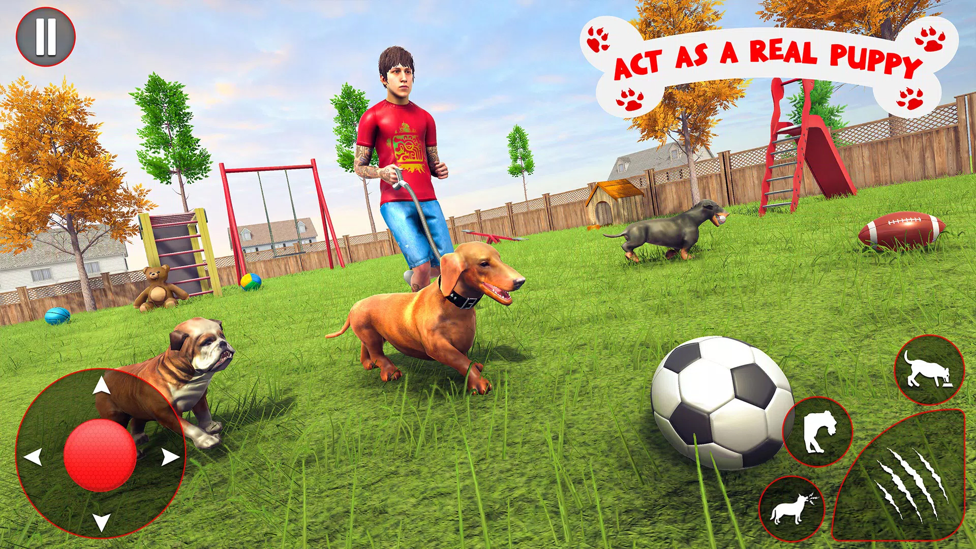 Virtual Pet Dog Family Home Adventure Pet Games - App on the Amazon ...