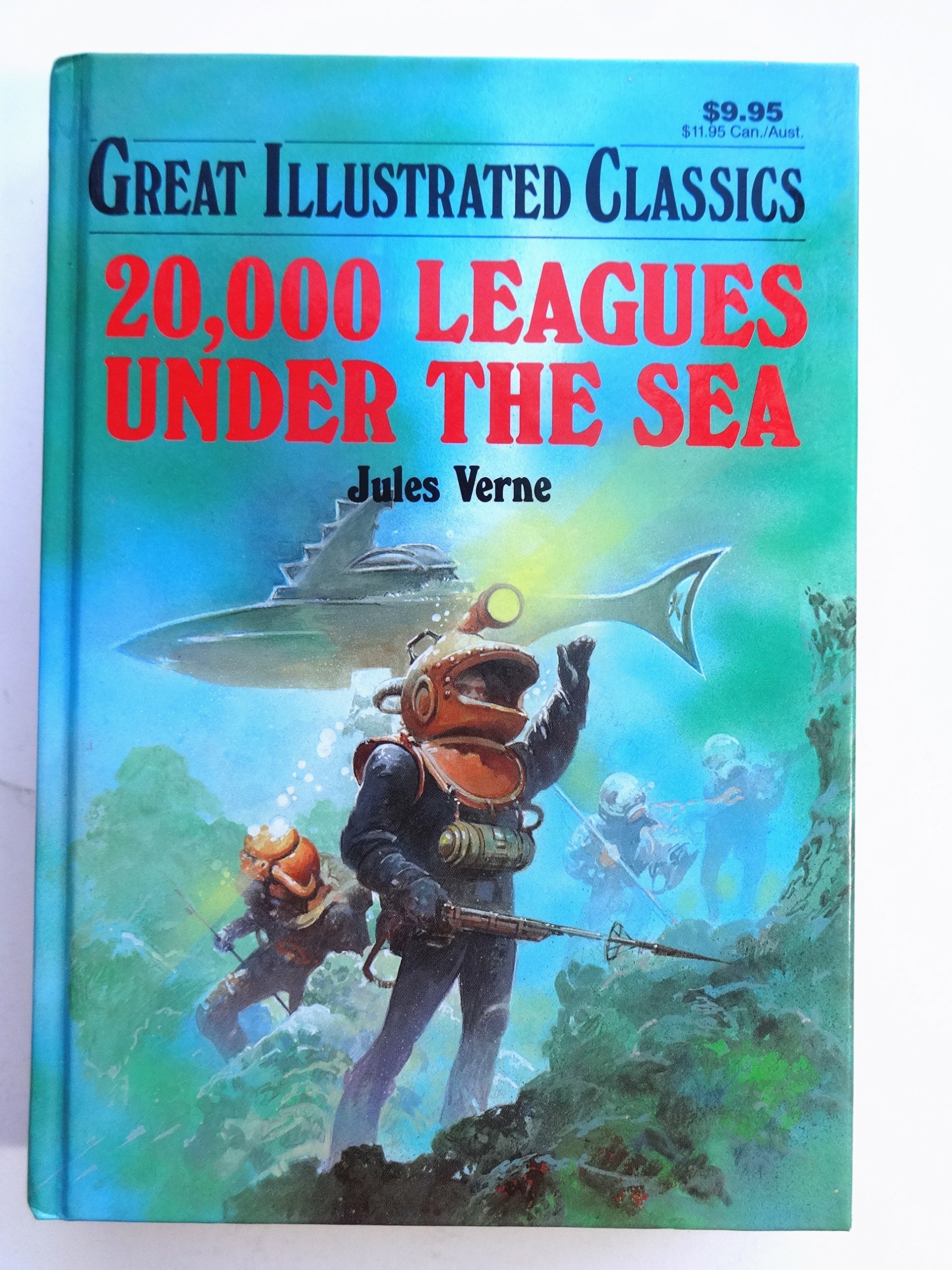 20000 Leagues Under The Sea Book Cover