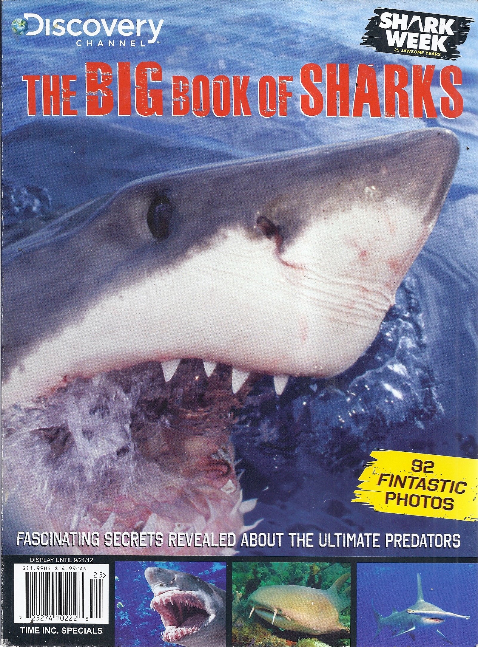 The Big Book of Sharks (Discovery Channel - Shark Week 25 Jawsome Years ...
