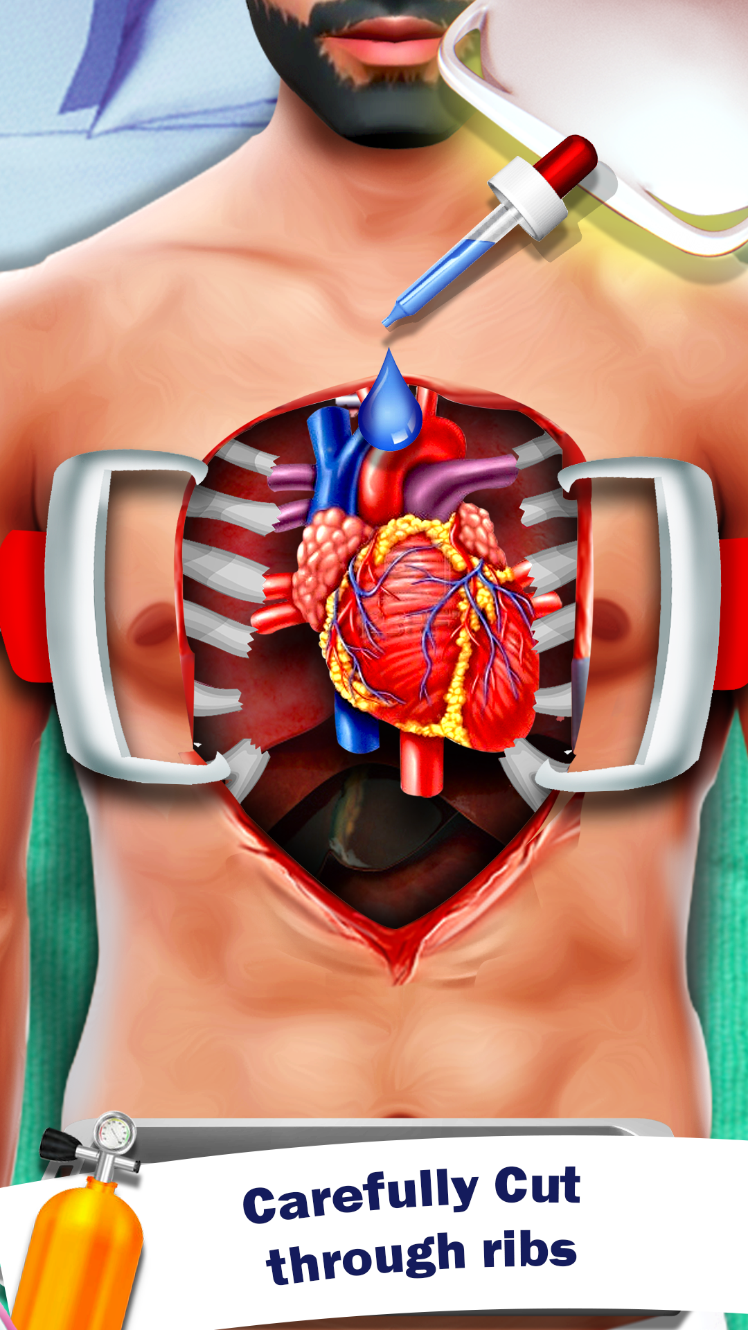 Open Heart Surgery Simulator Game - Emergency Doctor Simulation Hospital Games:Amazon.com ...