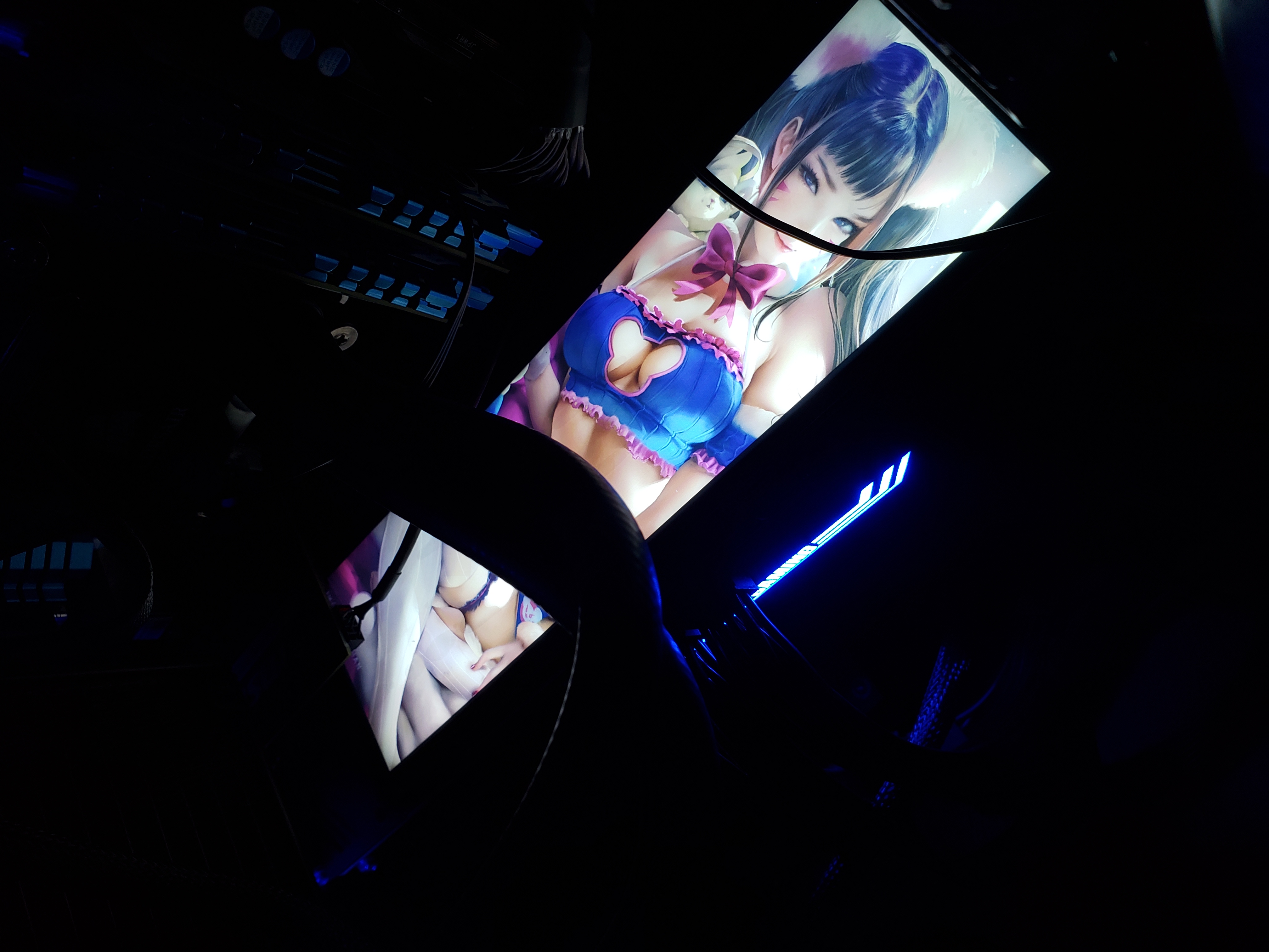 $7/mo - Finance Vetroo Display Board w/ LED Lights for Computer PC Case ...