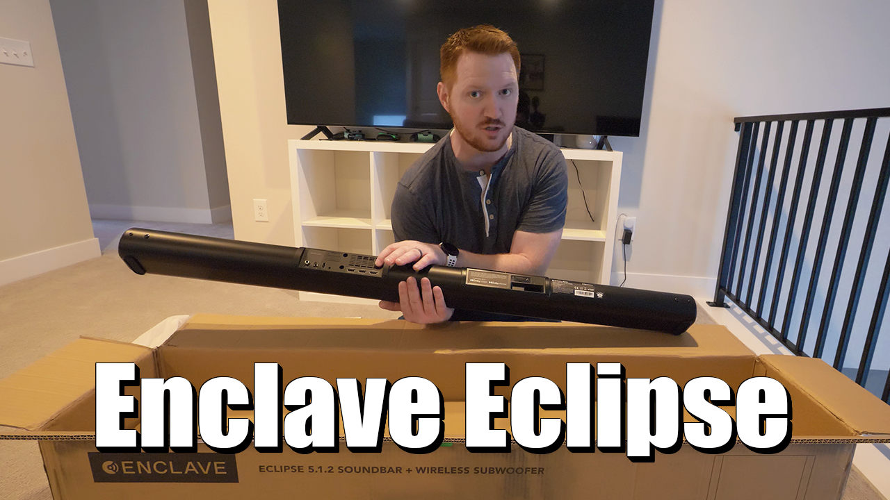 Watch Enclave Eclipse 5.1.2 Dolby Atoms Soundbar and Subwoofer on ...