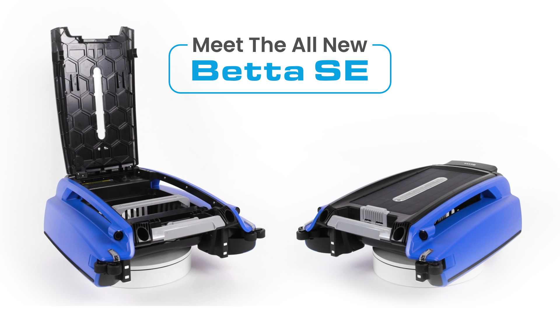 Watch Betta SE Blue - Solar Powered Robotic Pool Skimmer on Amazon Live