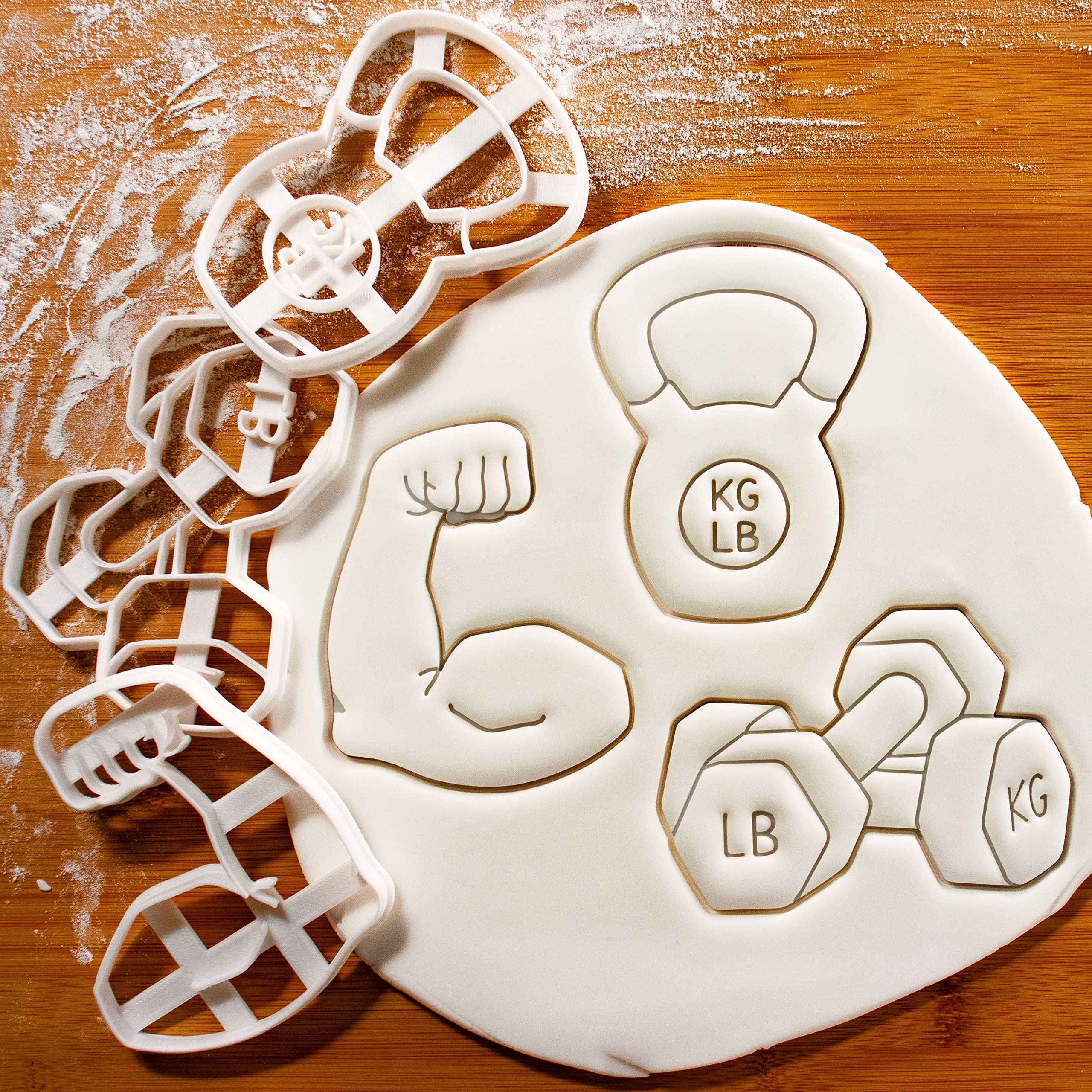 Workout Cookie Cutters