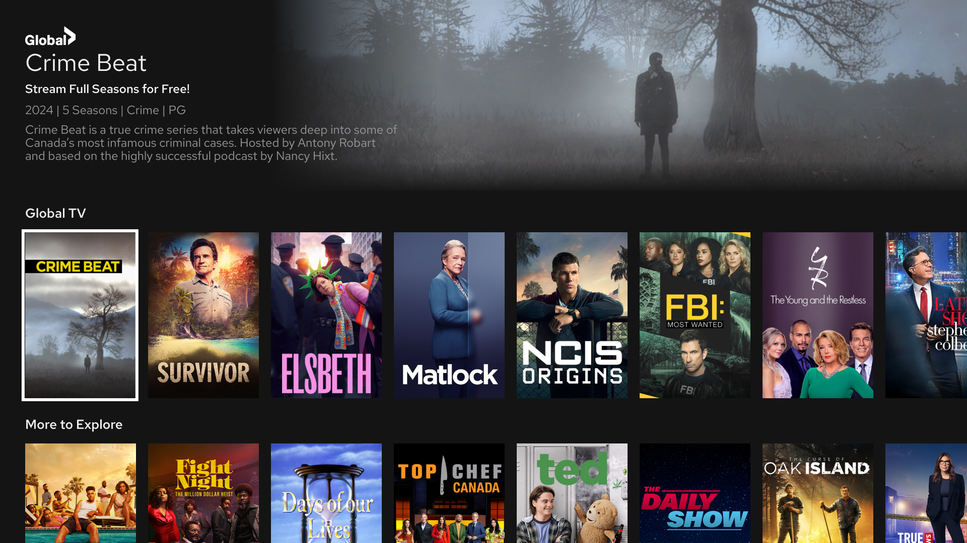 Global TV - App on Amazon Appstore