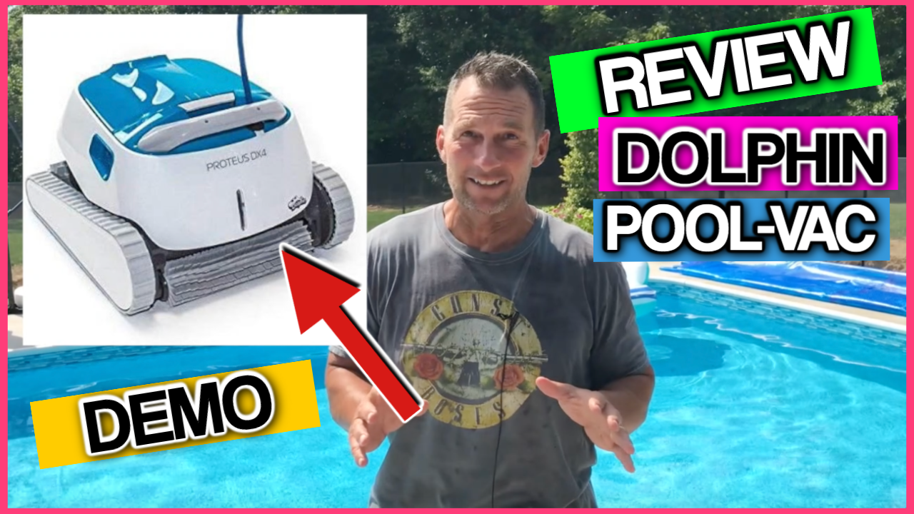 Watch DOLPHIN Proteus DX4 Automatic Robotic Pool Cleaner-REVIEW on ...