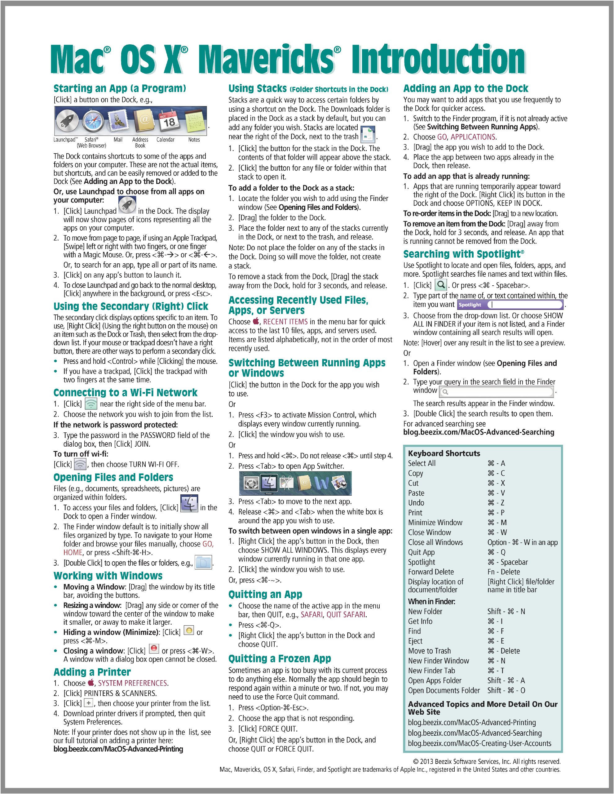 Mac Mavericks Folder Icons