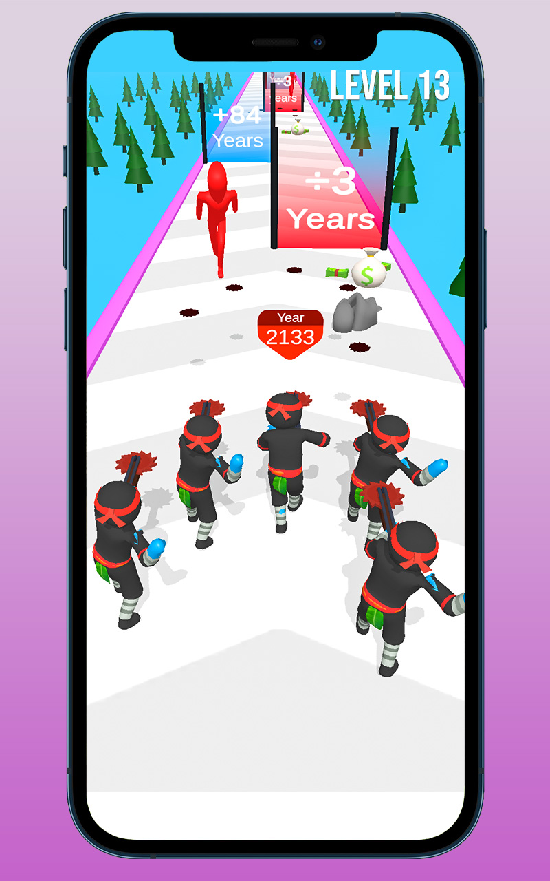 Crowd Evolution Runner Control Race: Mob Clash Evolve & Rush Survival ...