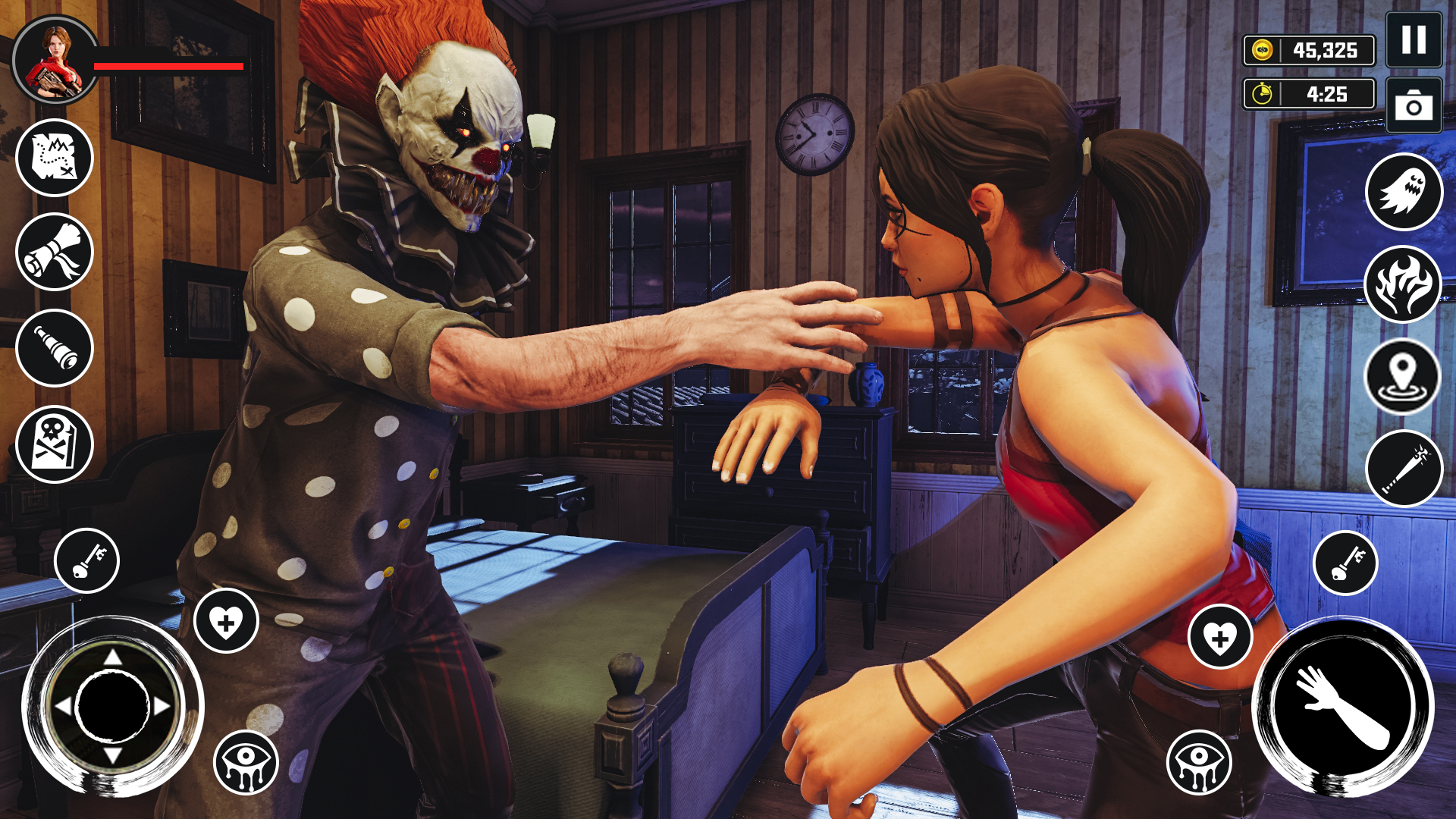 Scary Horror Clown Ghost Game Survival Horror Games Evil Rise Haunted House Horror Show Evil Nun ...